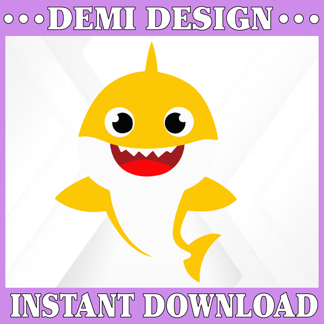 Baby Shark SVG, Cricut Cut files, Shark Family doo doo doo V | Inspire ...