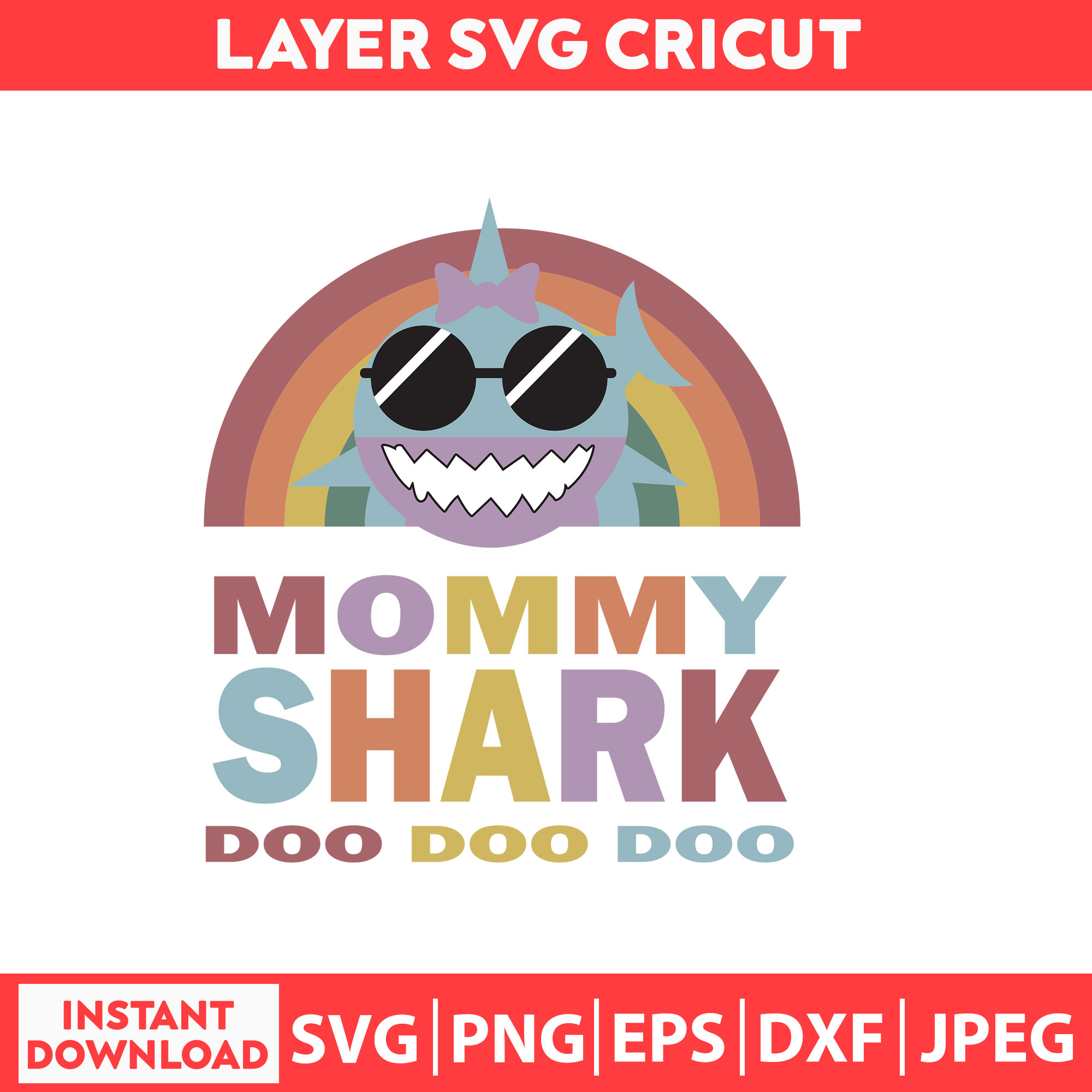 Mommy Shark Doo Doo Doo, Baby Shark Svg , Baby Shark Shirt S | Inspire ...
