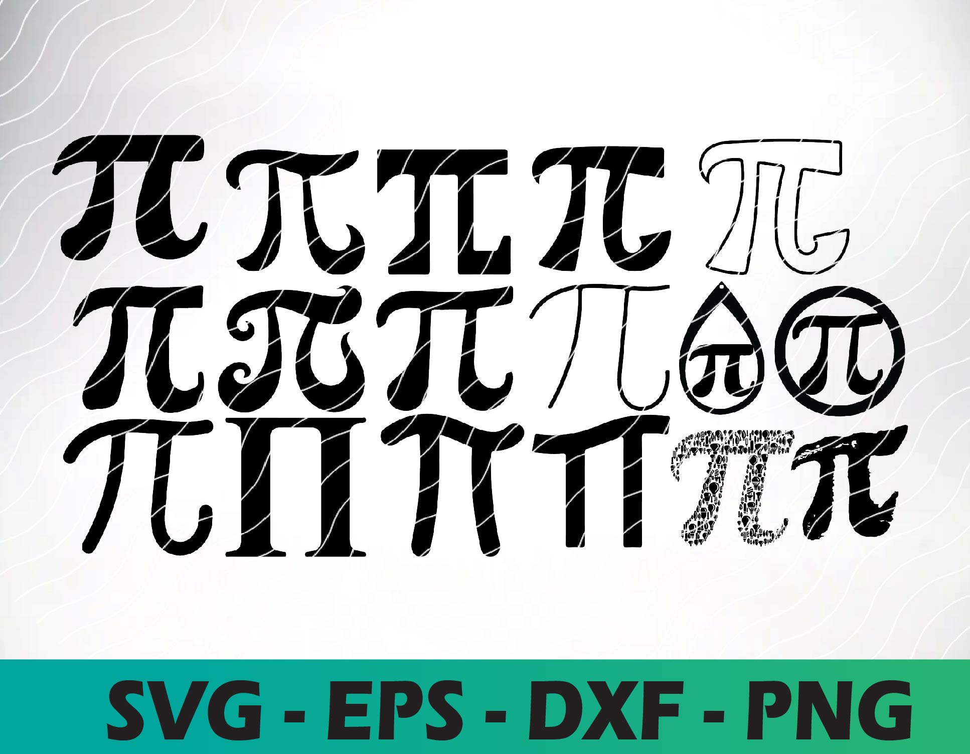 Pi Symbol Mathematics SVG, Happy Pi Day SVG Cut Files, Pi Sy | Inspire ...