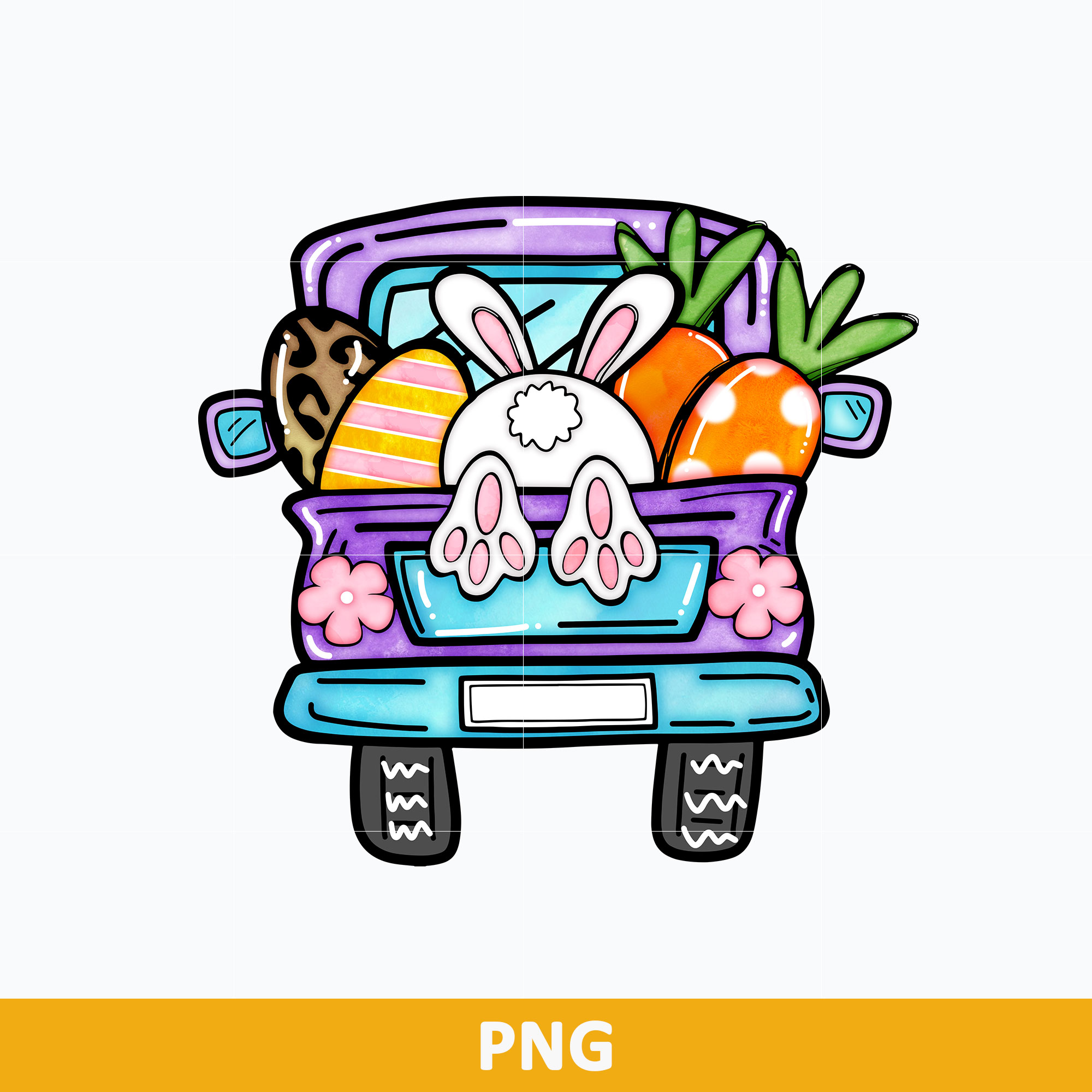 Easter Truck Png, Easter Bunny Png, Easter Egg Png, Rabbit C | Inspire ...