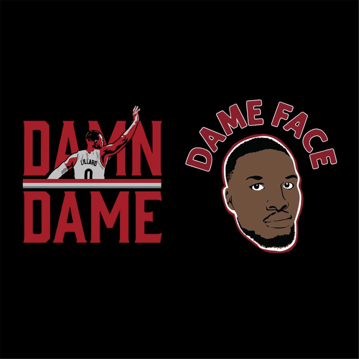 Damian lillard dame time Bundle SVG | Inspire Uplift