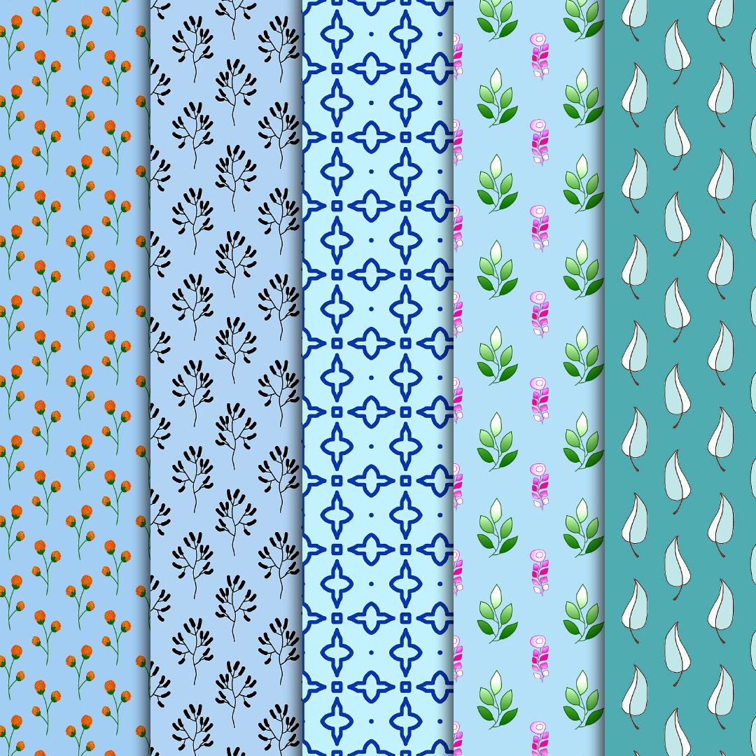 Digital seamless colorful scrapbooking paper | Inspire Uplift