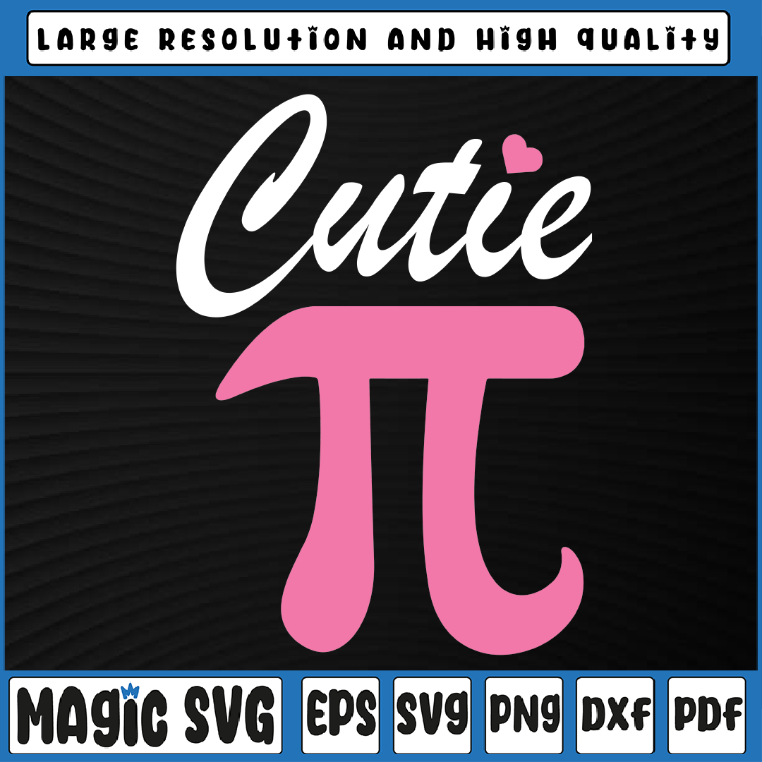 Pi Day 2023, Cutie Pi Svg, Mathematics Pi Symbol svg png, Pi - Inspire ...