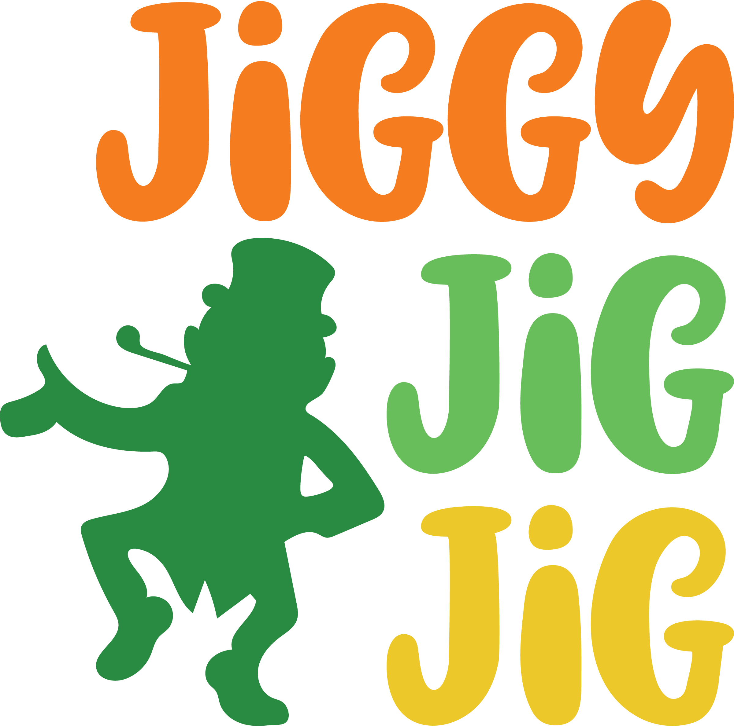 Jiggy Jig Shamrock Svg, St Patrick's Day Svg, Shamrock Svg, | Inspire ...
