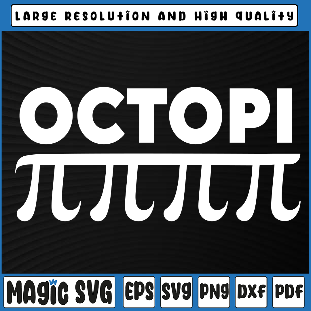 Octopi Science Math Svg, OctoPi Funny Svg, Mathematics Symbo | Inspire ...