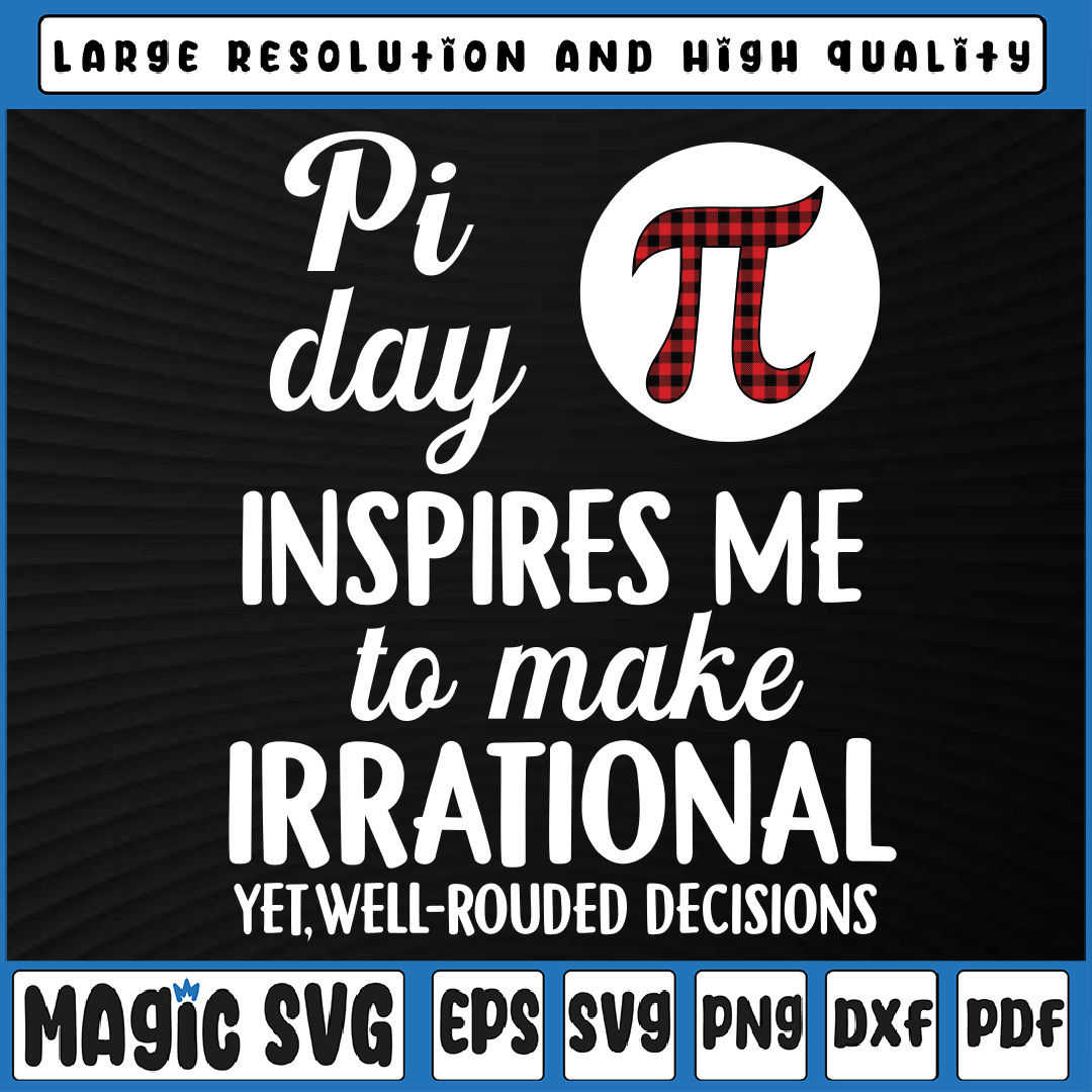 Buffalo Plaid Pi Symbol PNG, Pi Day Inspires Me Png, Math Lo | Inspire ...