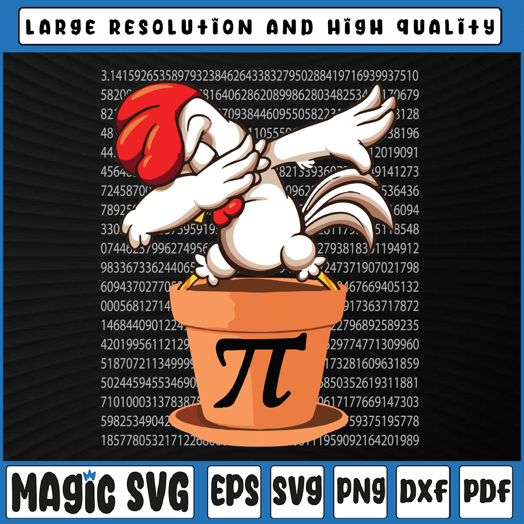 Chicken Pot Pi Svg png, Pi Day 2023 svg, Funny Math 3.14 svg - Inspire ...