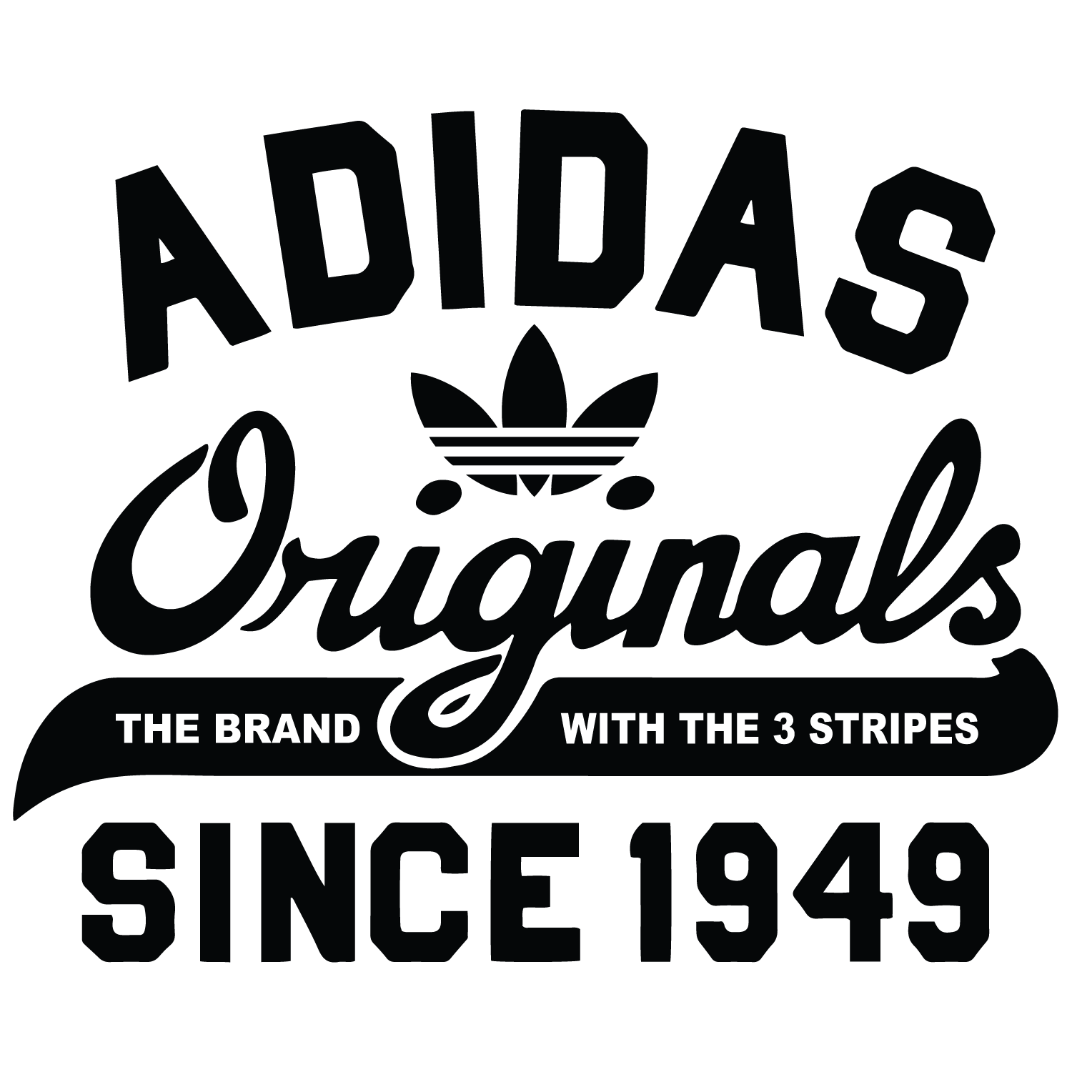 Adidas Logo SVG Vector Adidas Logo Brand Bundle Svg, Fashion | Inspire ...