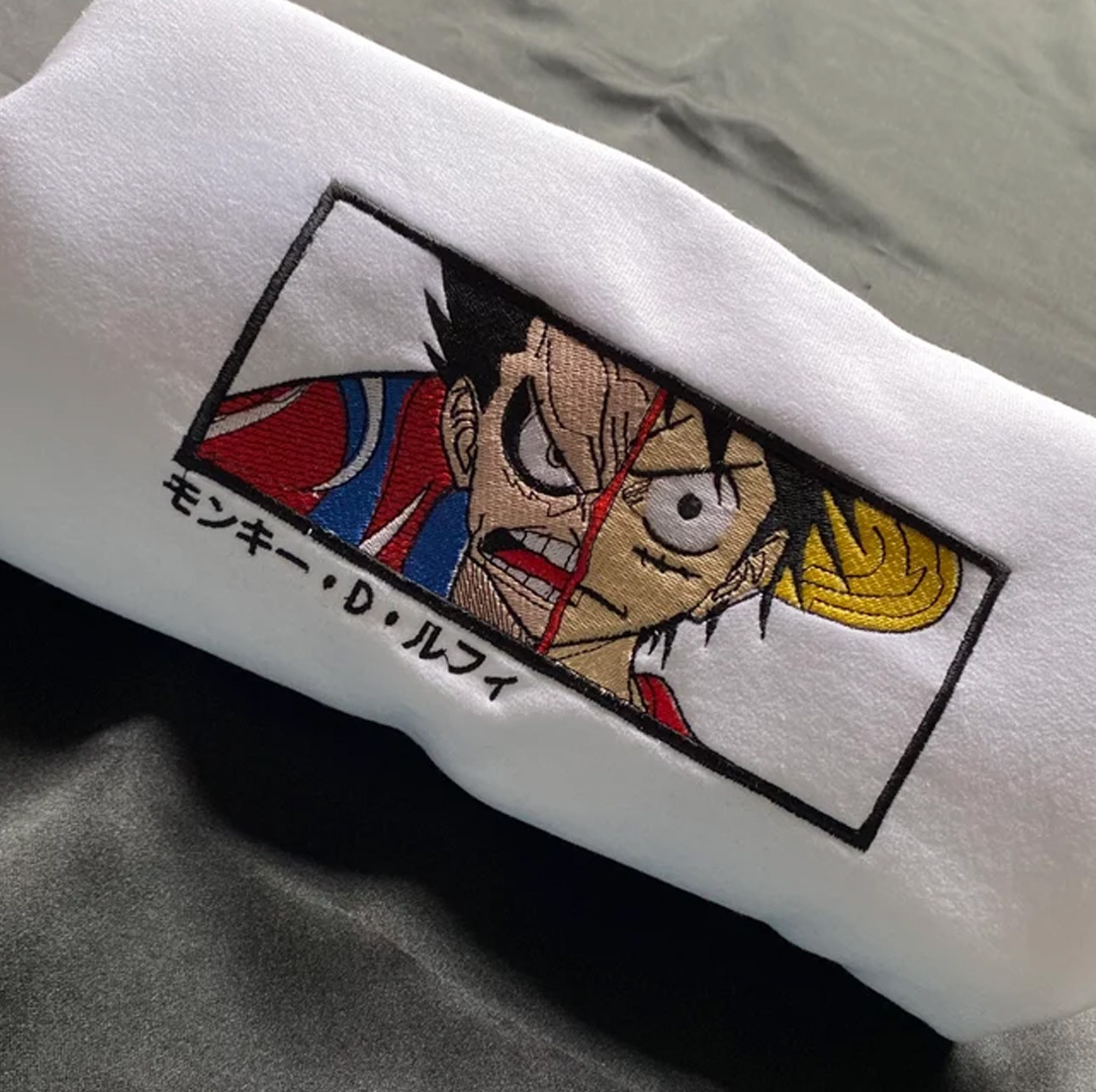 Monkey D. Luffy Embroidery Designs, Luffy Logo Embroidery Fi - Inspire ...
