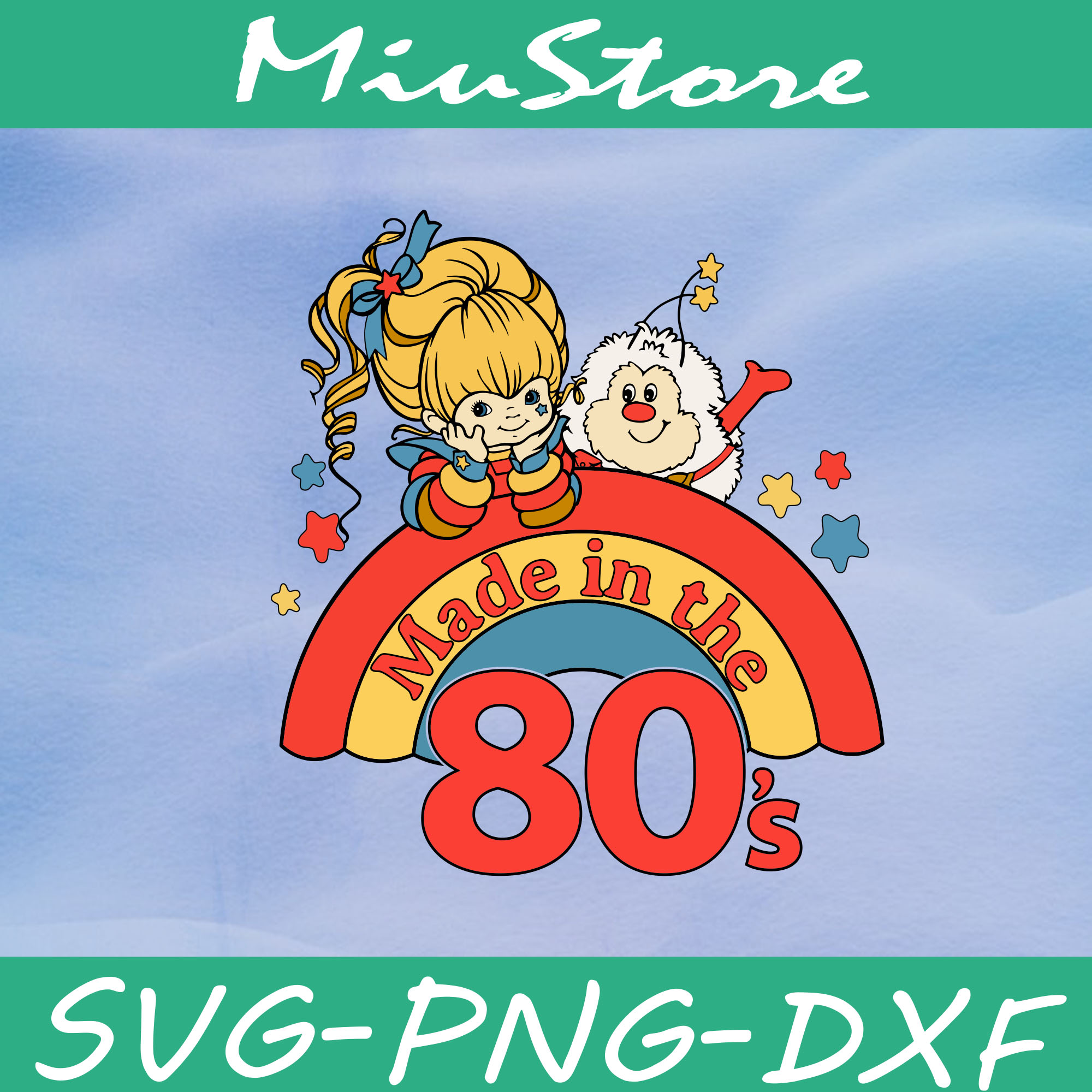 Made In The 80's SVG, 80's Cartoons SVG, Birthday Party SVG, - Inspire ...