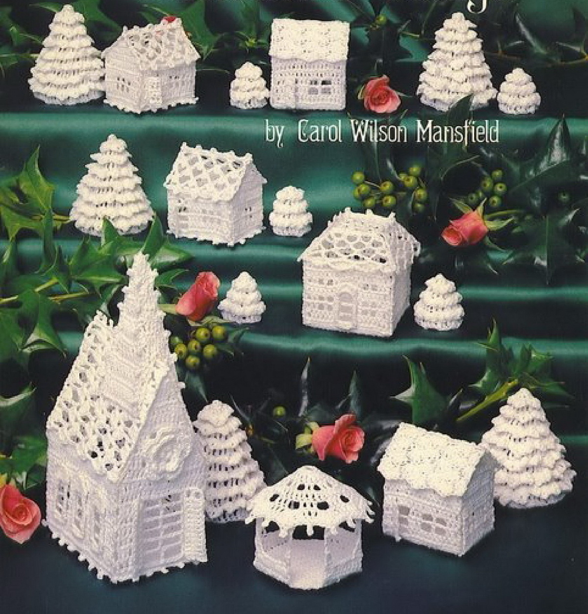Christmas Village Vintage Crochet Pattern PDF | Inspire Uplift