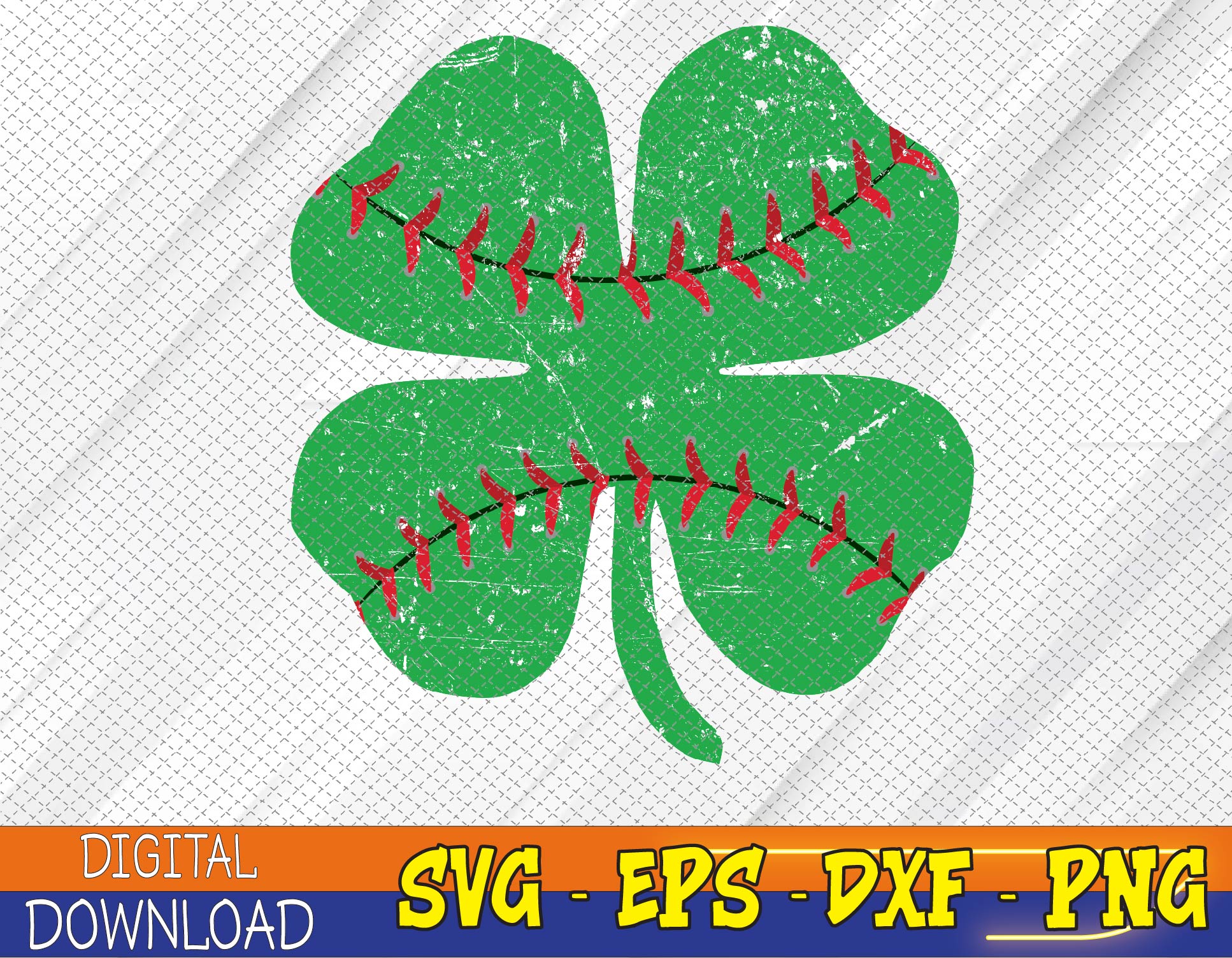 St Patricks Day Shamrock Baseball Saint Paddy's Svg, Eps, Pn | Inspire ...