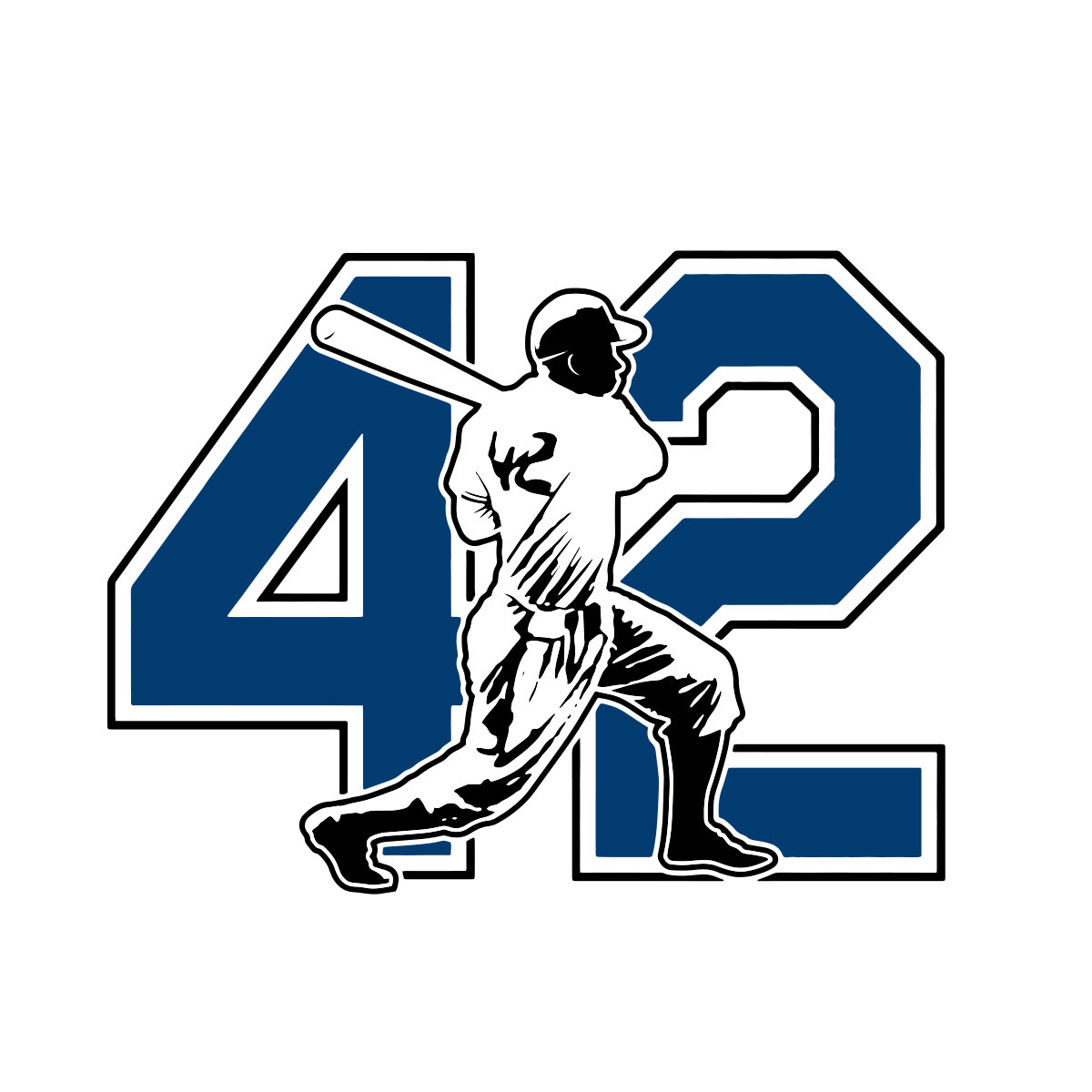 42 Jackie Svg, Sport Svg, Sport Gift Svg, Sport Lover Svg, S | Inspire ...