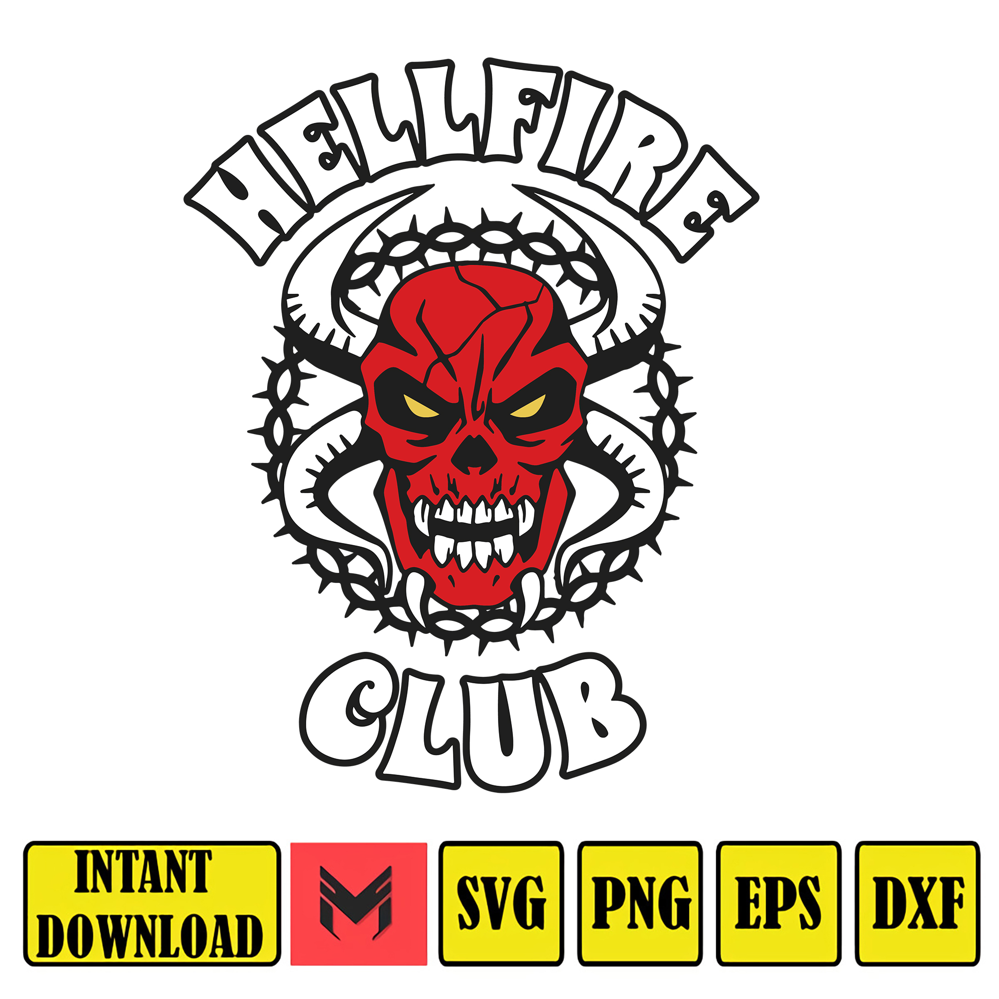 Hellfire club svg,Stranger Things svg,Upside Down SvgCricut | Inspire ...