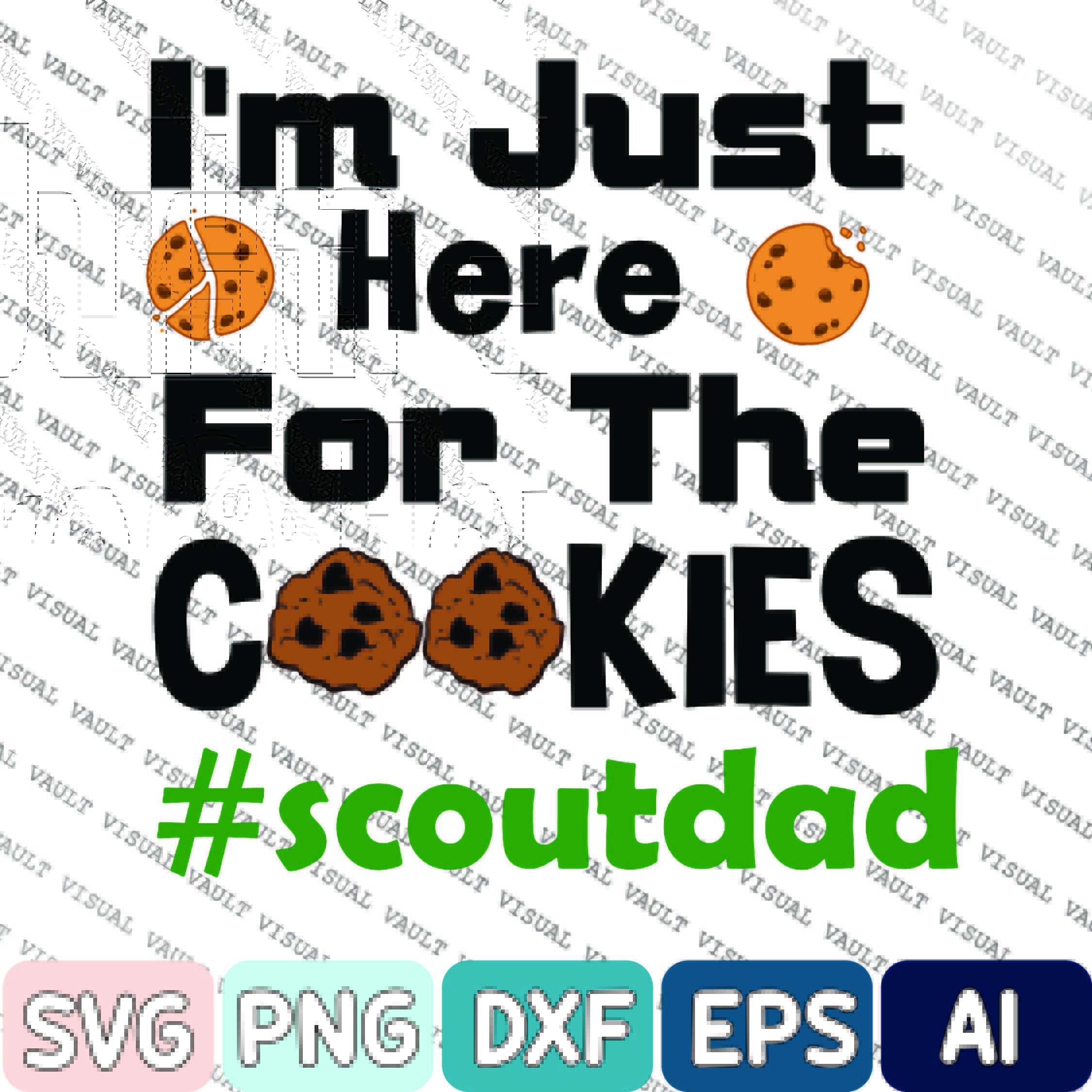 Cookie Dad Girl Scouts , Scout Dad Svg, Cookie Dad Scousvg, | Inspire Uplift