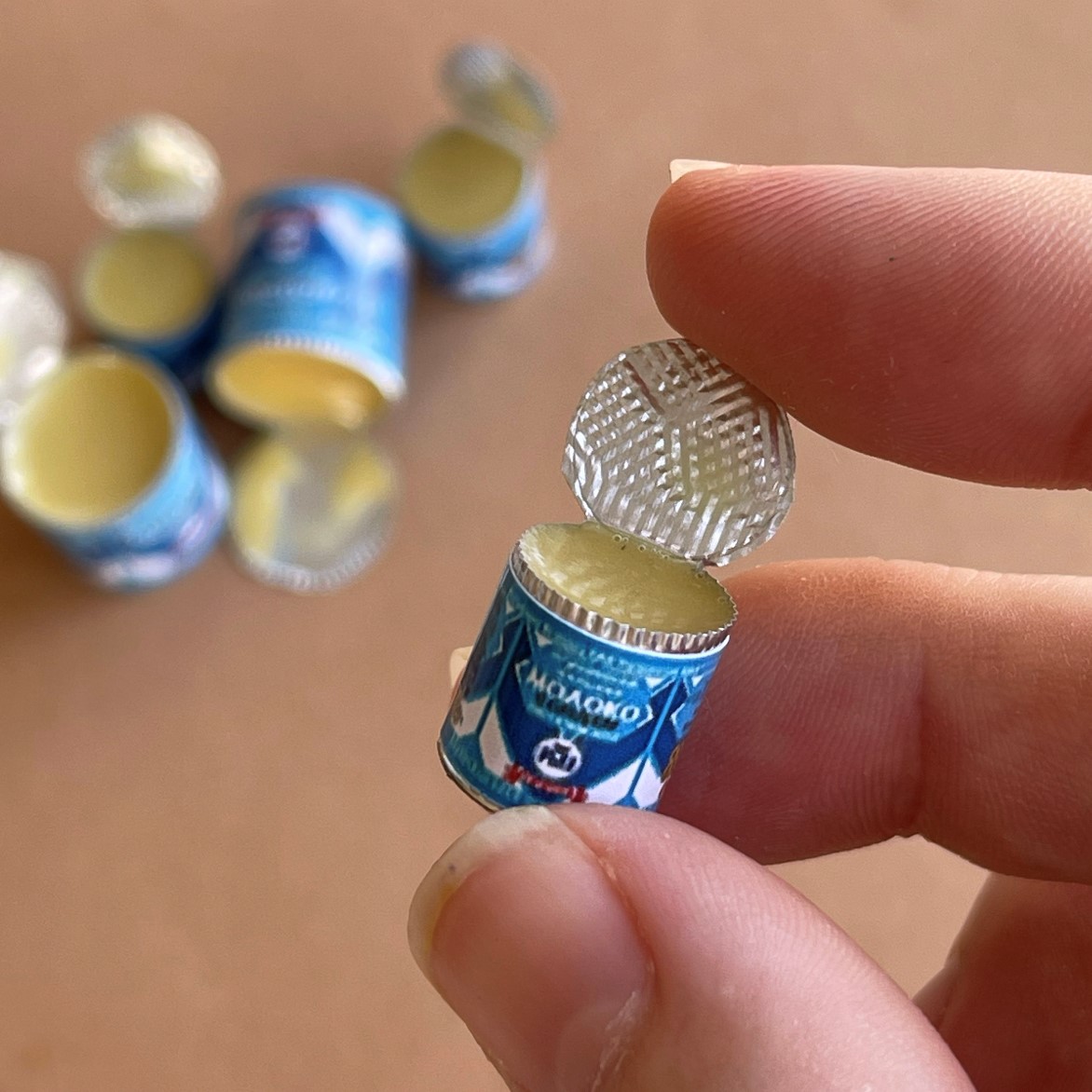 Miniature jars for playing with dolls, dollhouse, scale 1:12 - Inspire ...