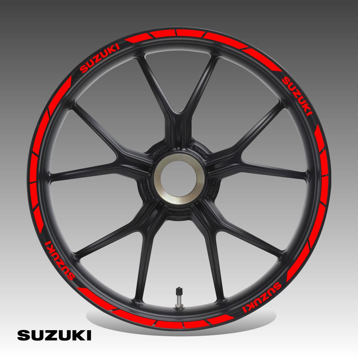 Suzuki decal kit stickers motocycle wheel tape Suzuki wheel | Inspire ...