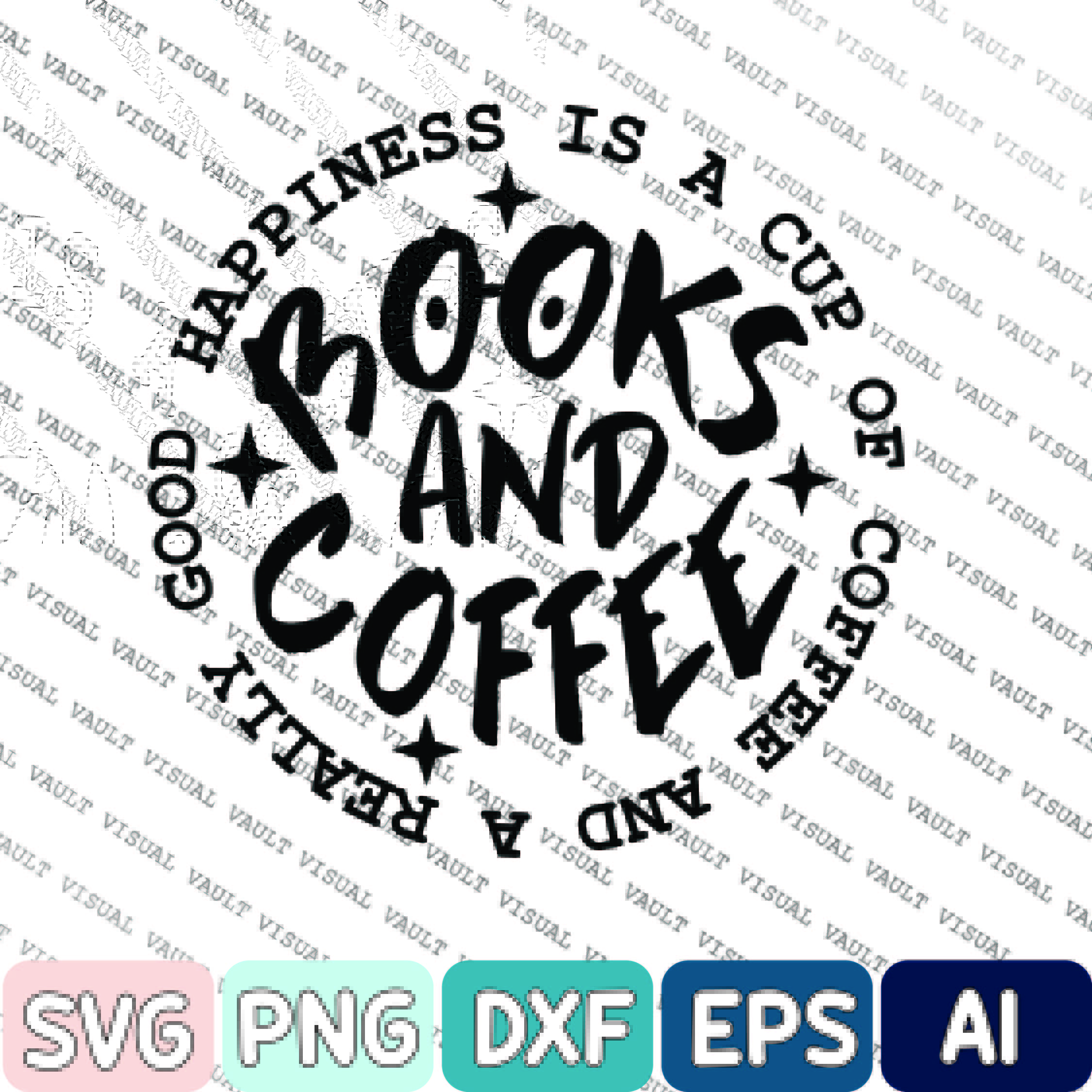 Bookish Svg, Bookish Svg, Book And Coffee Lover, Book Lover | Inspire ...