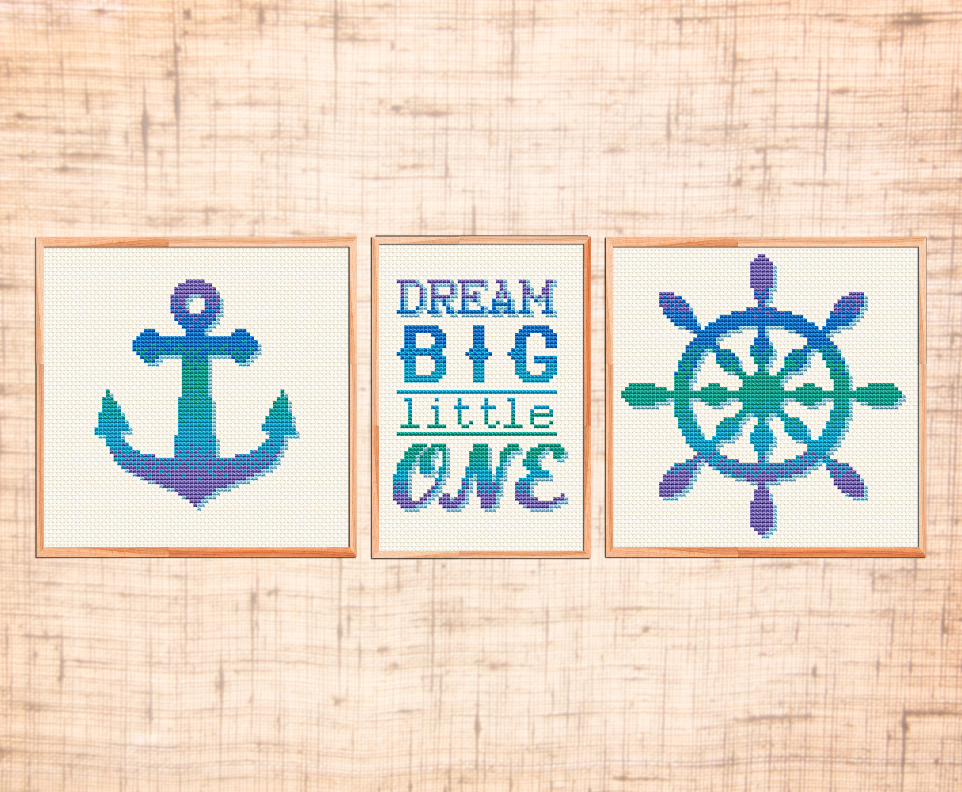 Nautical Cross Stitch | Inspire Uplift