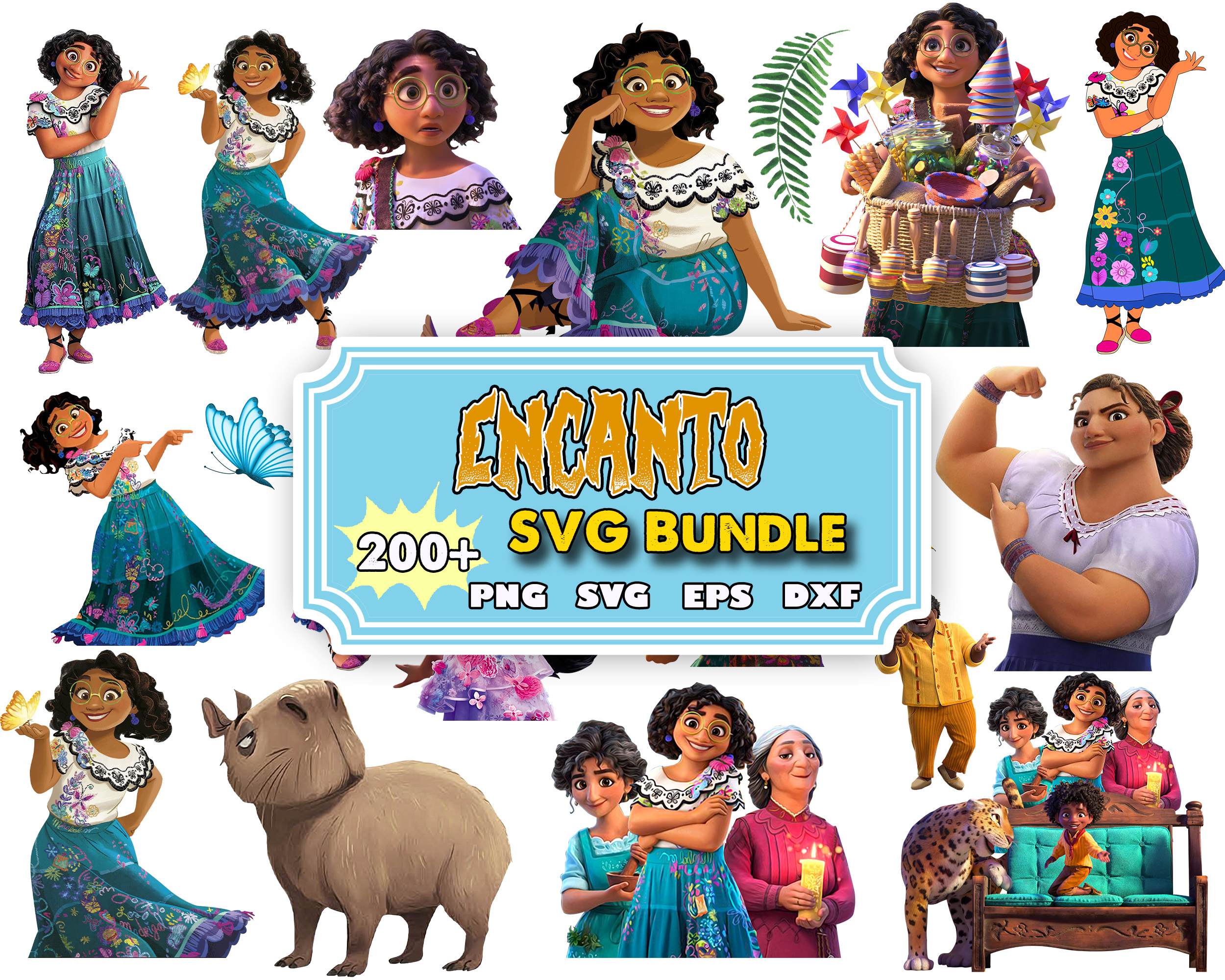 Encanto SVG Bundle, Encanto Birthday Svg Files, Encanto Cut - Inspire ...
