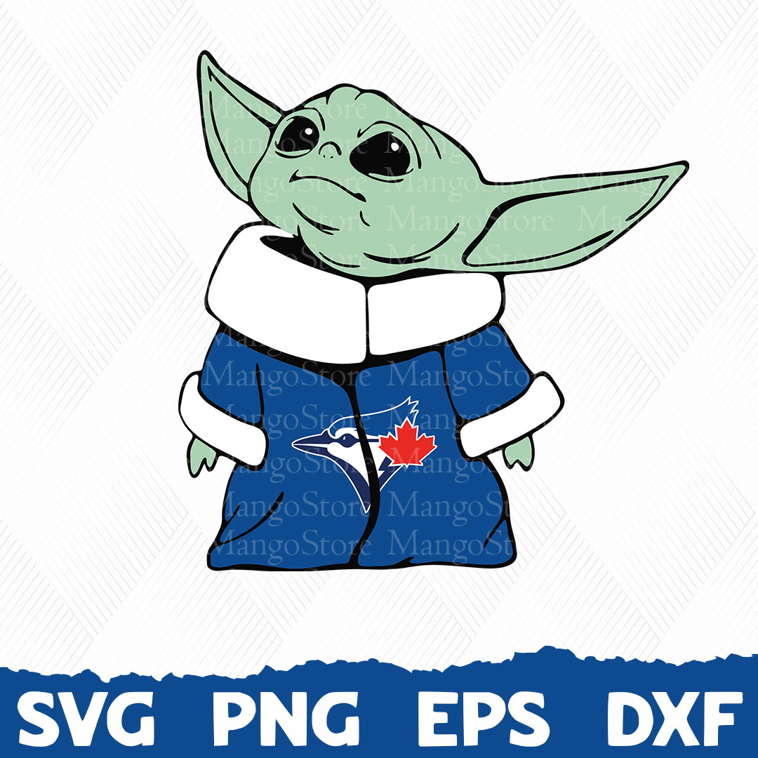 Toronto Blue Jays baby yoda, Toronto Blue Jays Logo svg, mlb | Inspire ...