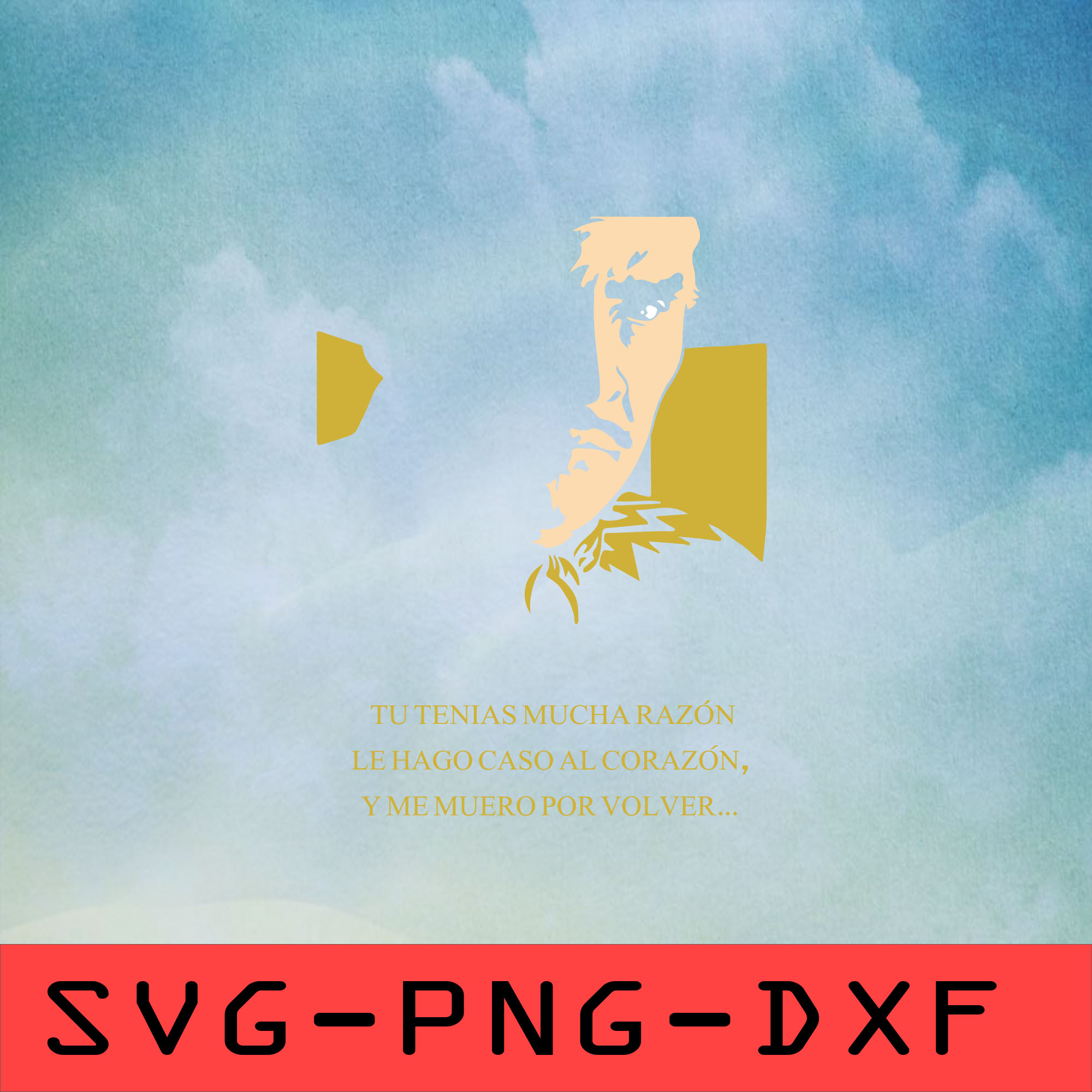 Chent Vicente Fernandez Svg,png,dxf,cricut,cut file,clipart | Inspire ...