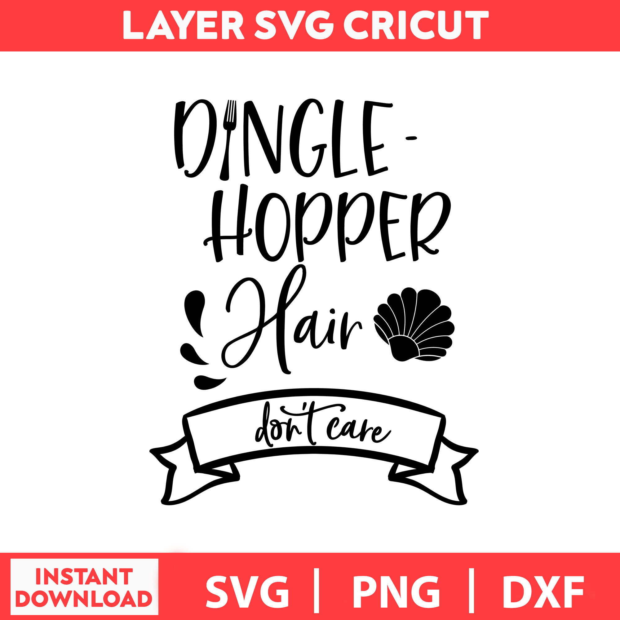 Dingle Hopper Hair Disney Birthday Svg, Disney Svg, Disney B - Inspire ...