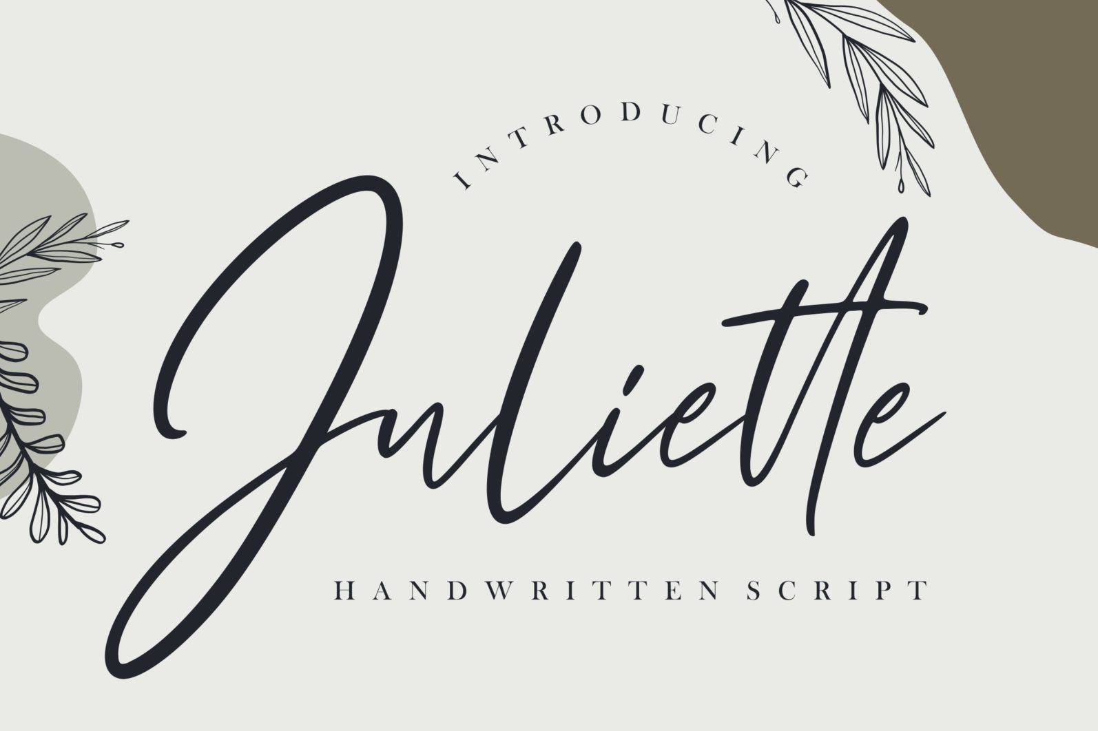 Juliette Handwritten Script Trending Fonts - Digital Font | Inspire Uplift