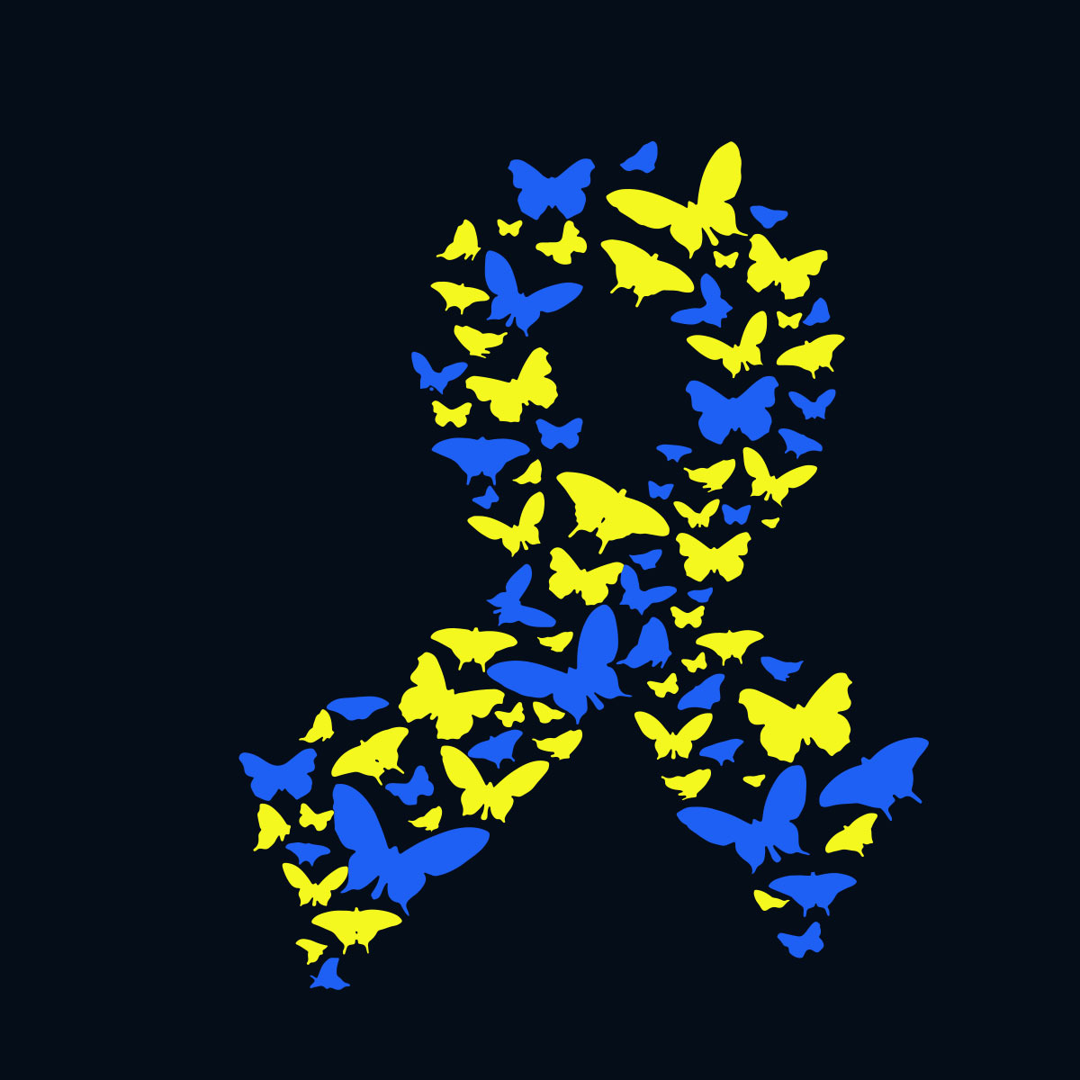 Butterfly Down Syndrome Svg Down Syndrome Svg Down Syndrom Inspire