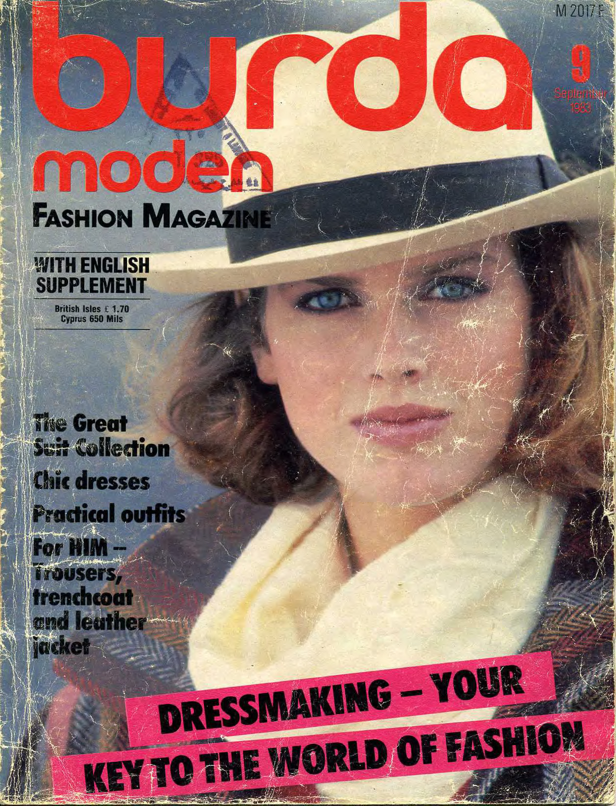 Retro Vintage Burda Magazine PDF 9 September 1983 In German | Inspire Uplift