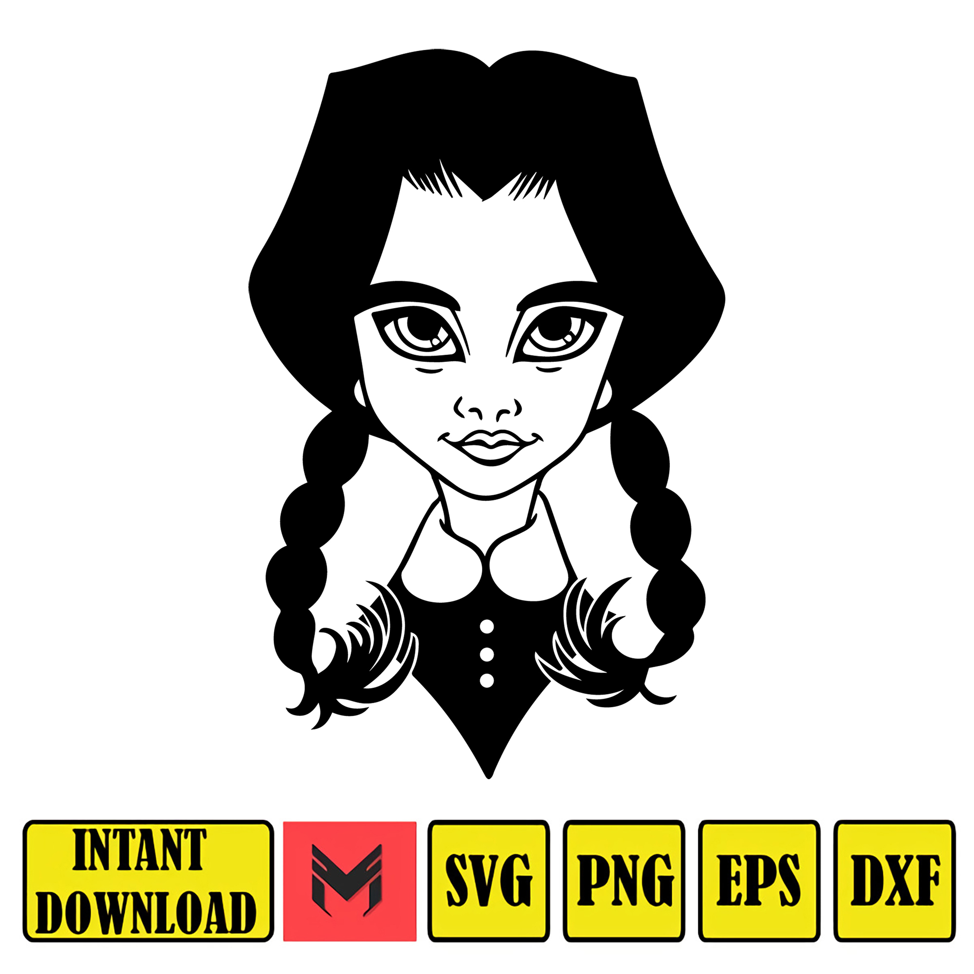 Wednesday Addams Svg , Addams Family png , Wednesday Svg , J - Inspire ...