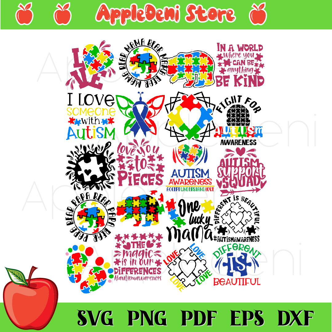 Autism Quotes Svg Bundle, Autism Svg, Autism Quotes, Autism | Inspire ...