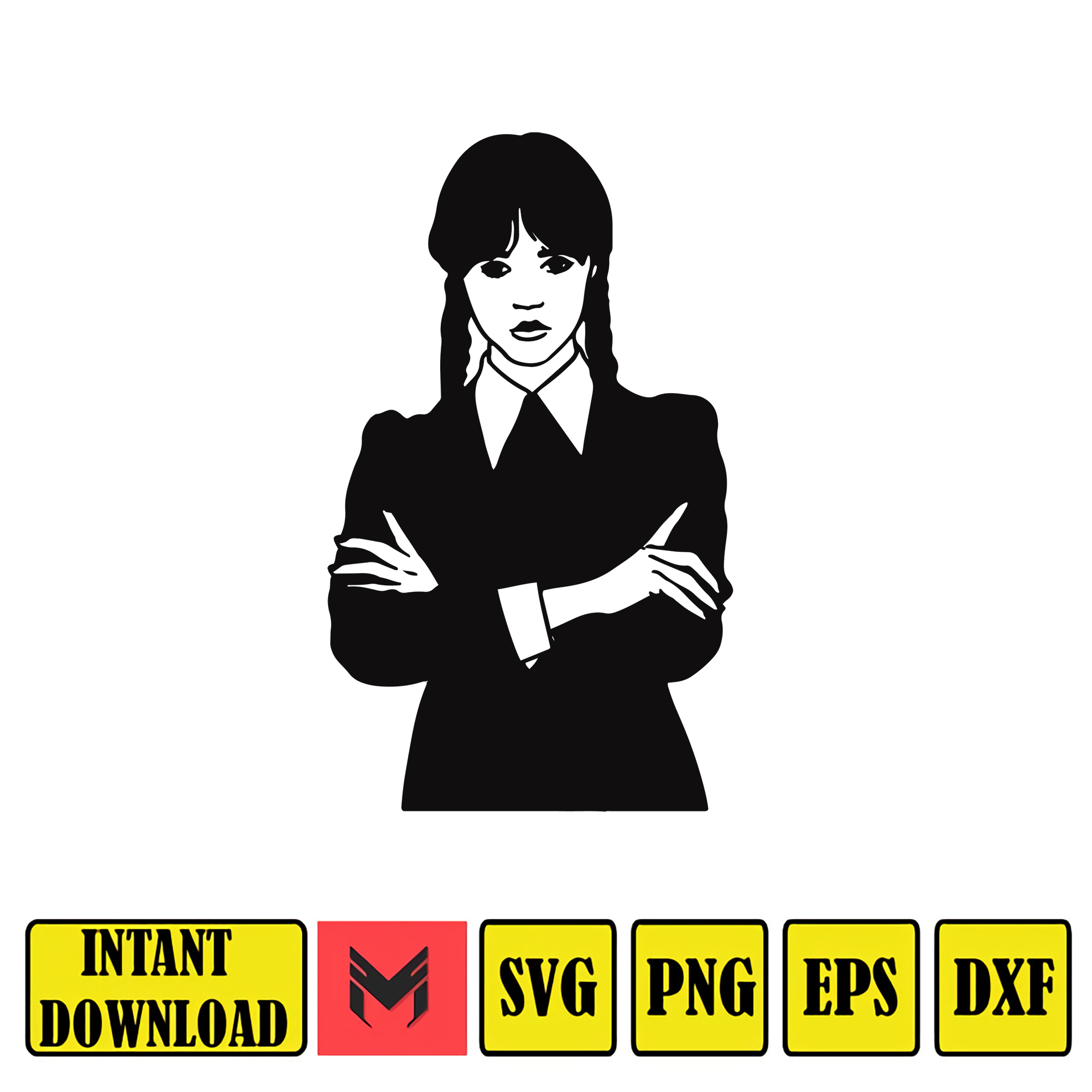 Wednesday Addams Svg , Addams Family png , Wednesday Svg , J - Inspire ...