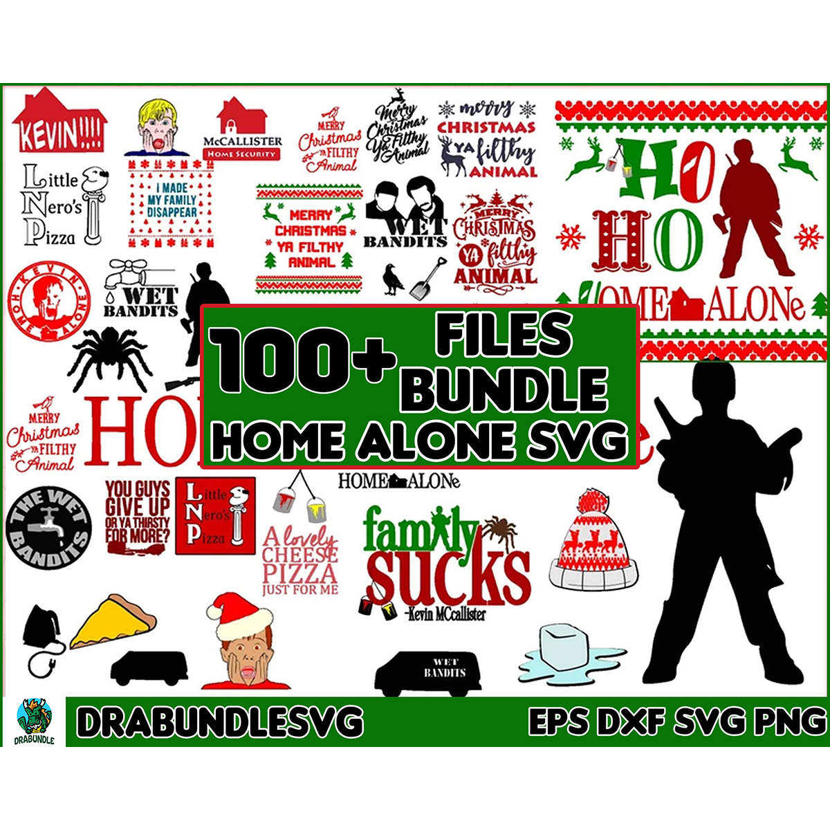 100 Home alone svg bundle, wet bandits , christmas svg bundl | Inspire ...