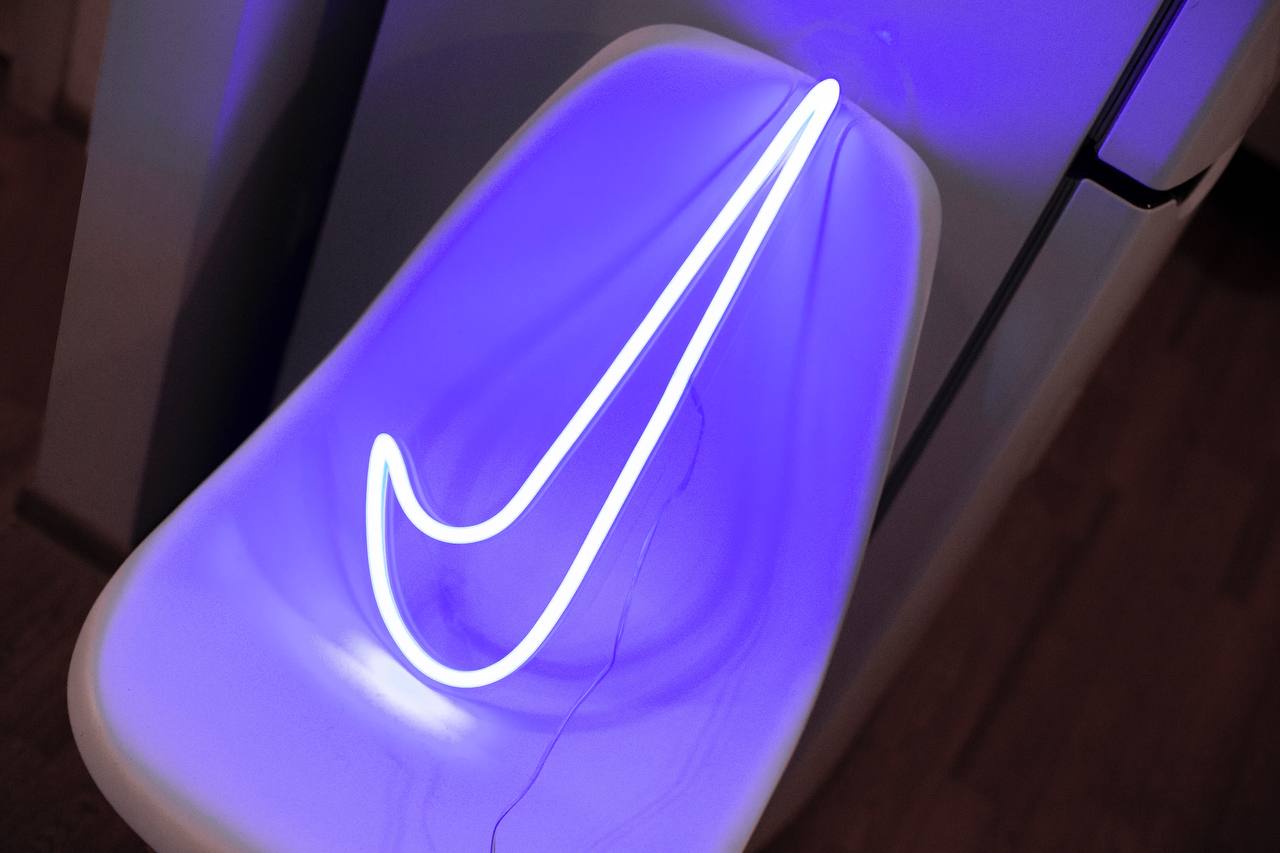 Neon swoosh Led sneakers | Inspire Uplift