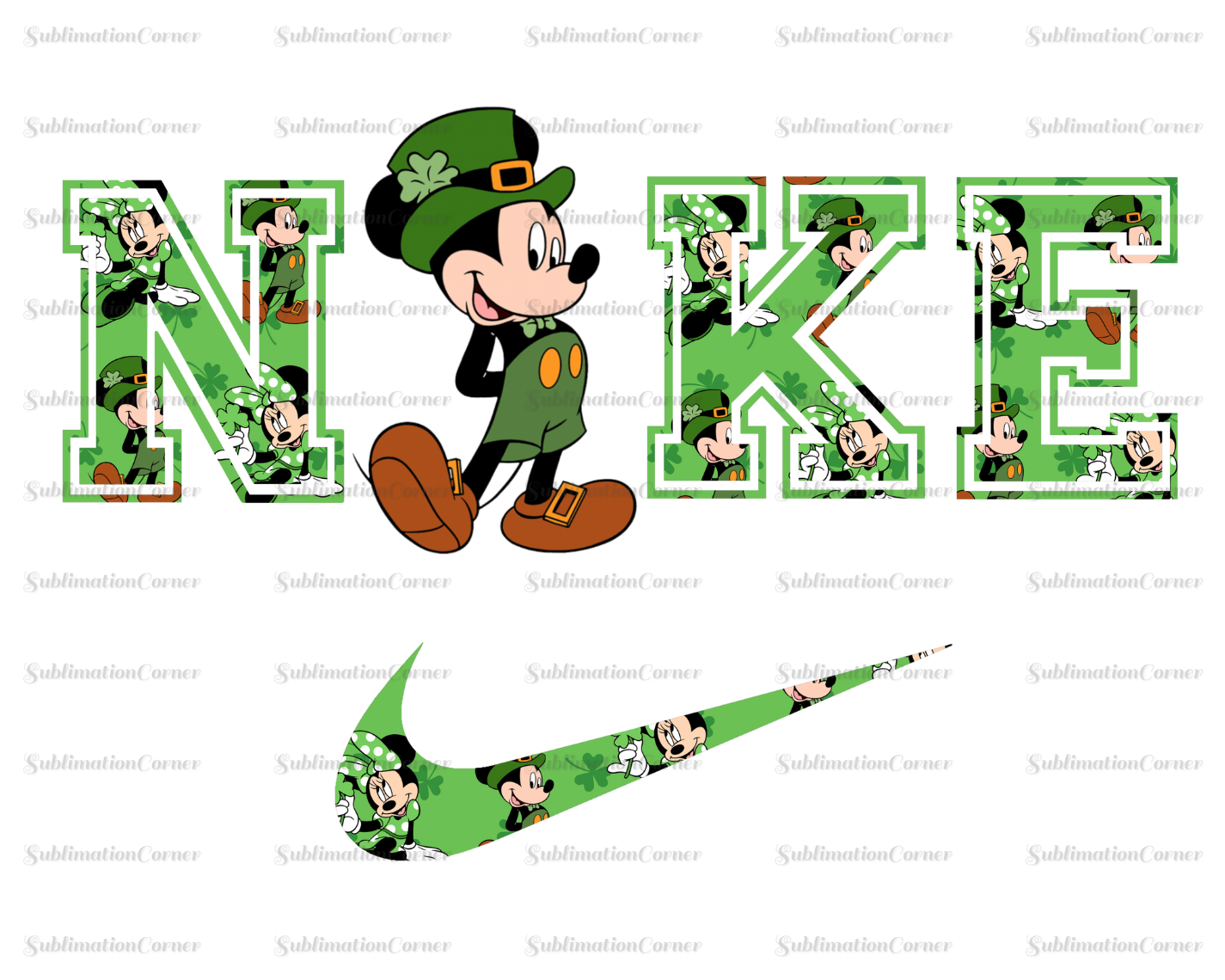 St Patricks Day Nike Png, Disney Png, Logo Brand Png, Nike P | Inspire ...