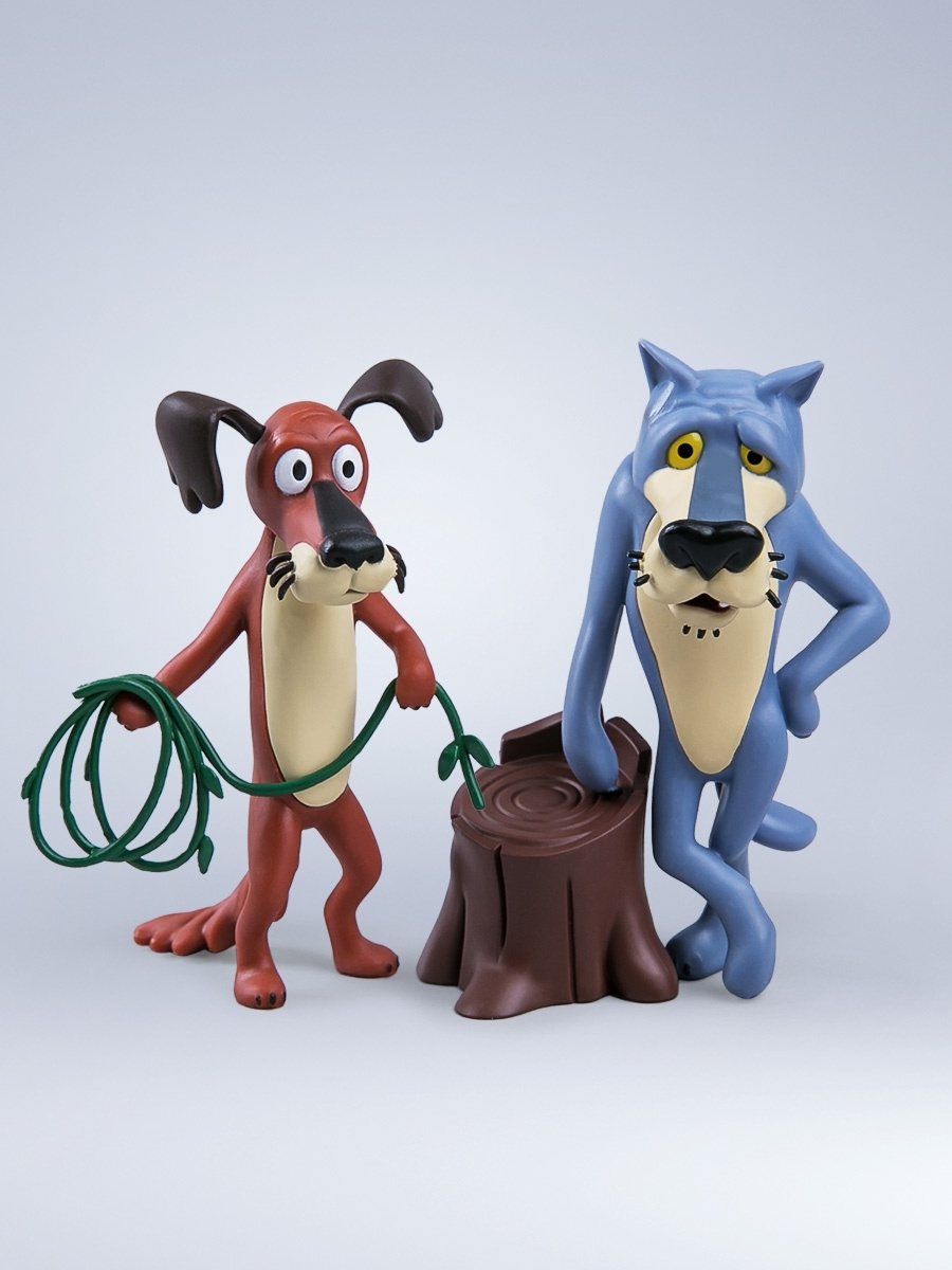 Collectible figurines 2pcs. There lived a dog "Jil byl pes" | Inspire ...