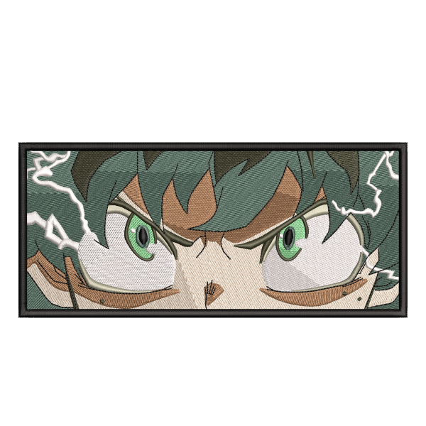 Deku Eyes Embroidery Design Anime My Hero Academia File Embr | Inspire ...