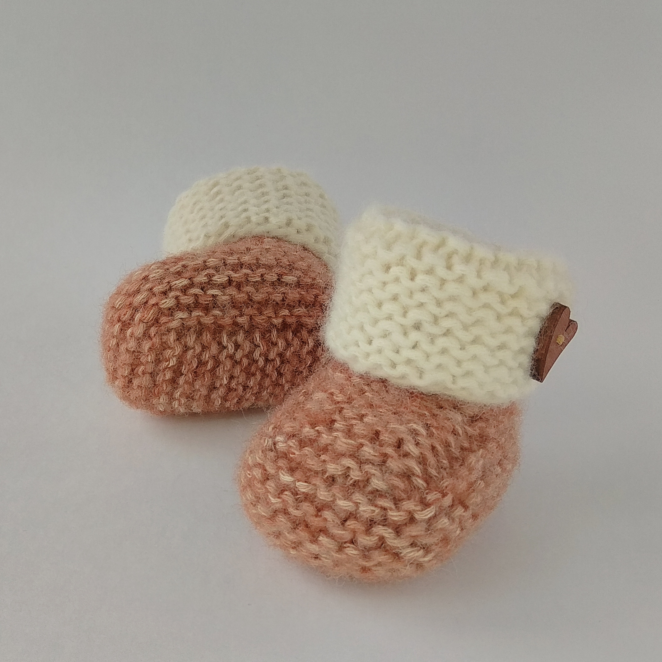 Soft hand knitted baby booties, Newborn shoes | Inspire Uplift
