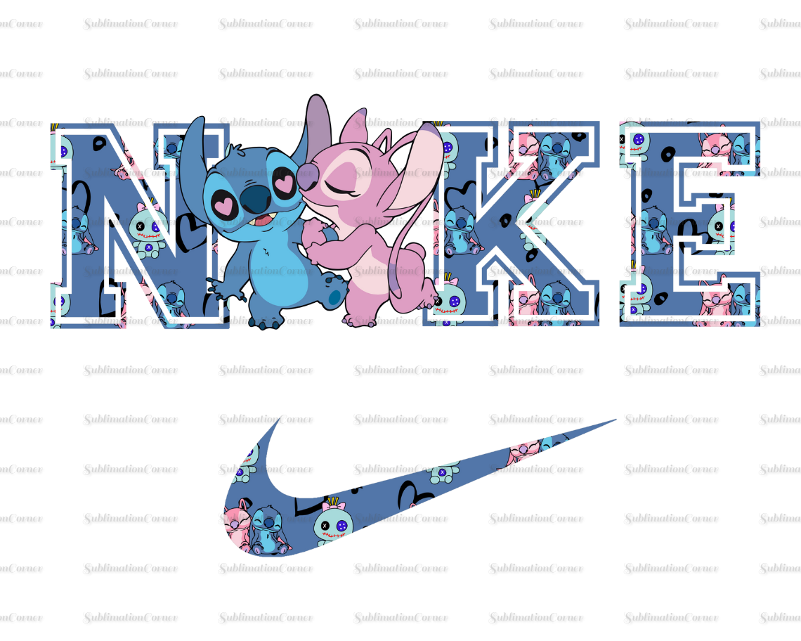 Lilo And Stitch Png Symbol Trendy Stitch X Nike Png, Logo Brand Png,