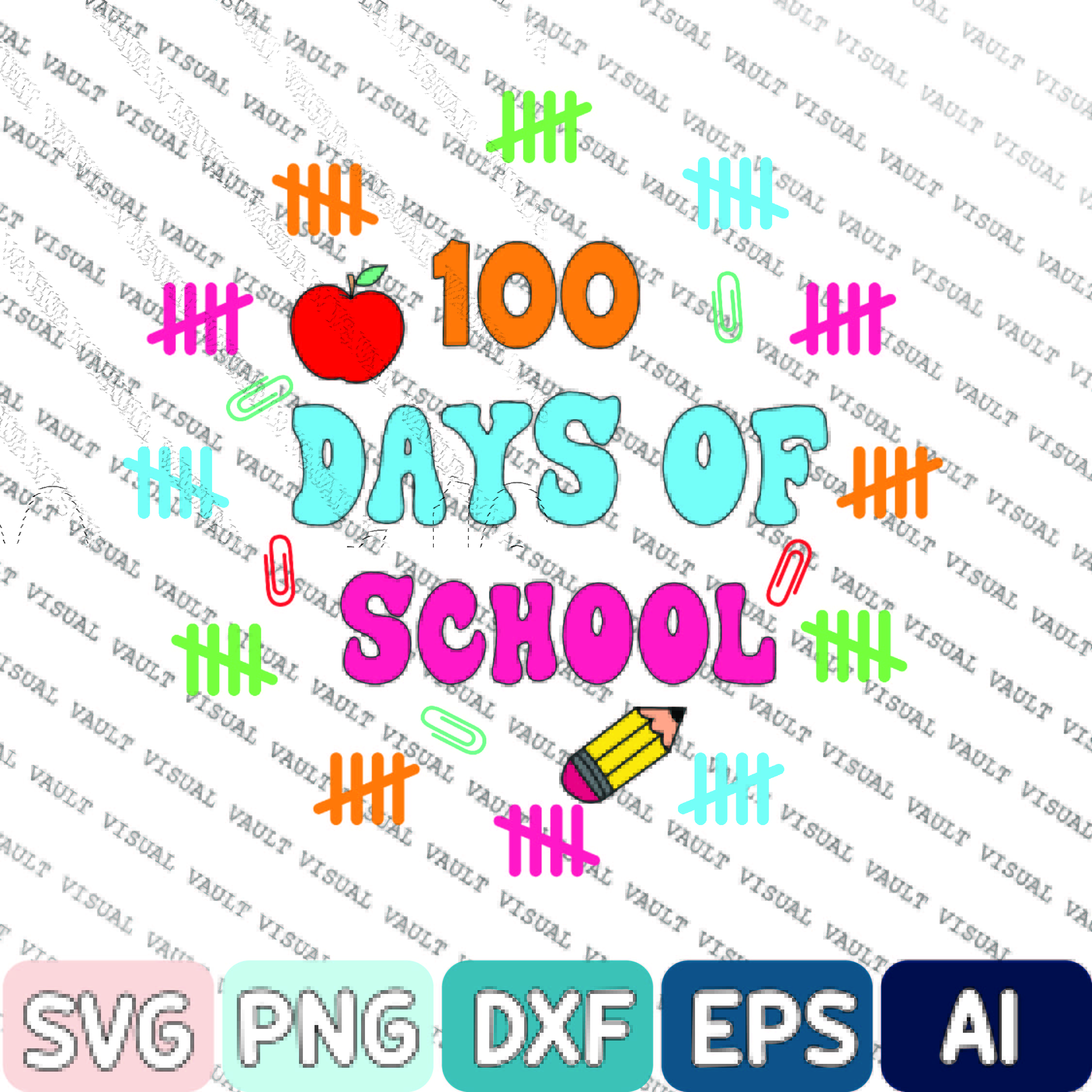 Teacher 100 Days Brighter, Teacher Svg, 100 Days Of School, | Inspire ...