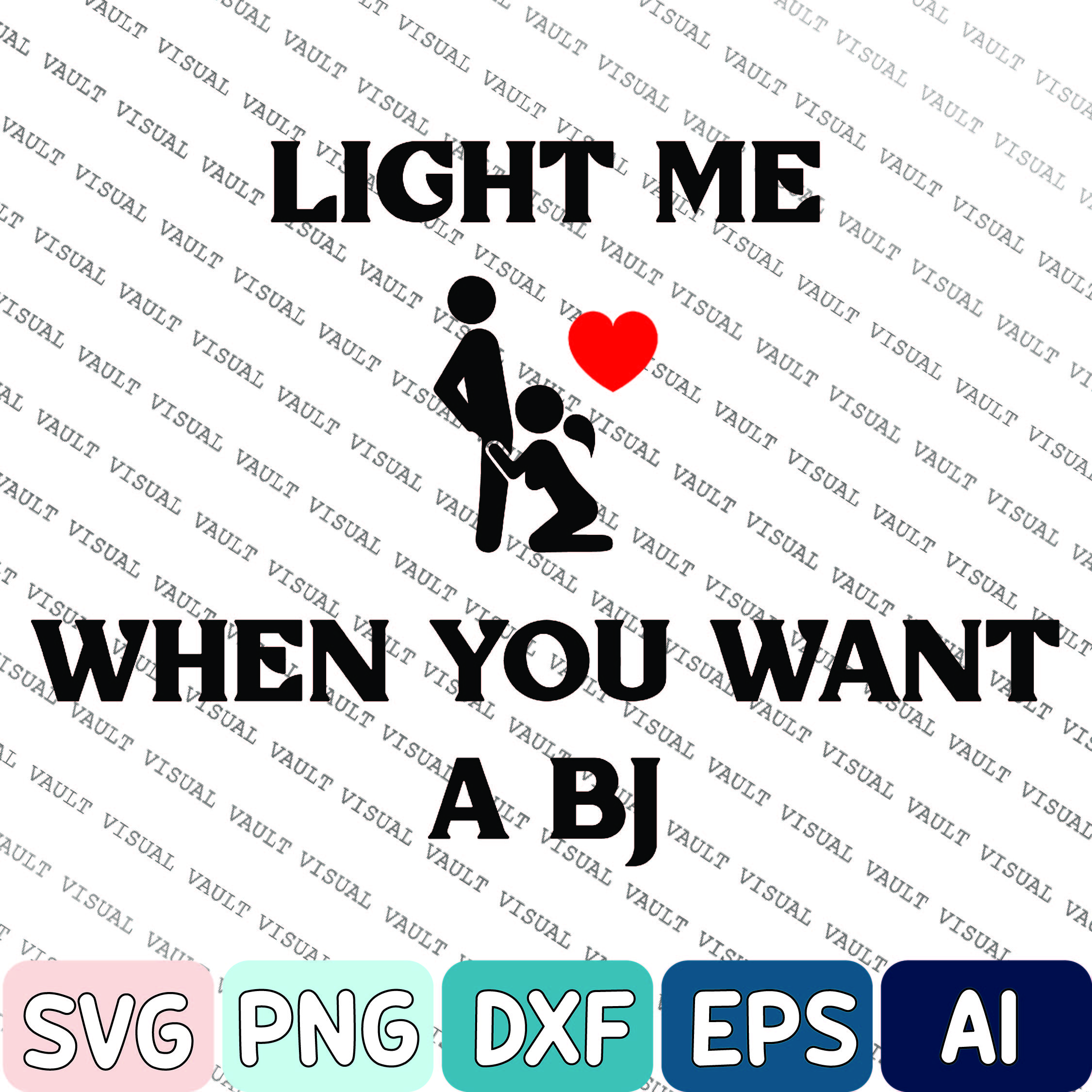 Light Me When B J Candle Svg Valentines Day Svg, Vday Svg, F - Inspire ...