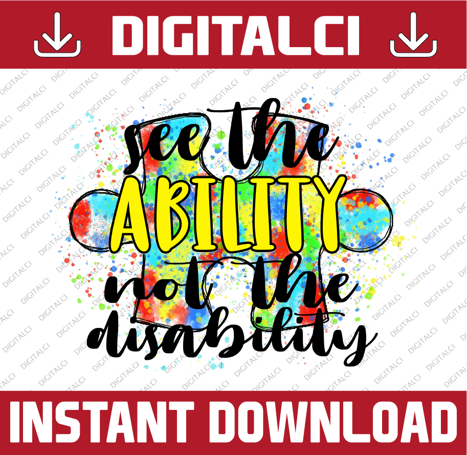 See The Ability Not The Disability - Autism Awareness - Digi | Inspire ...