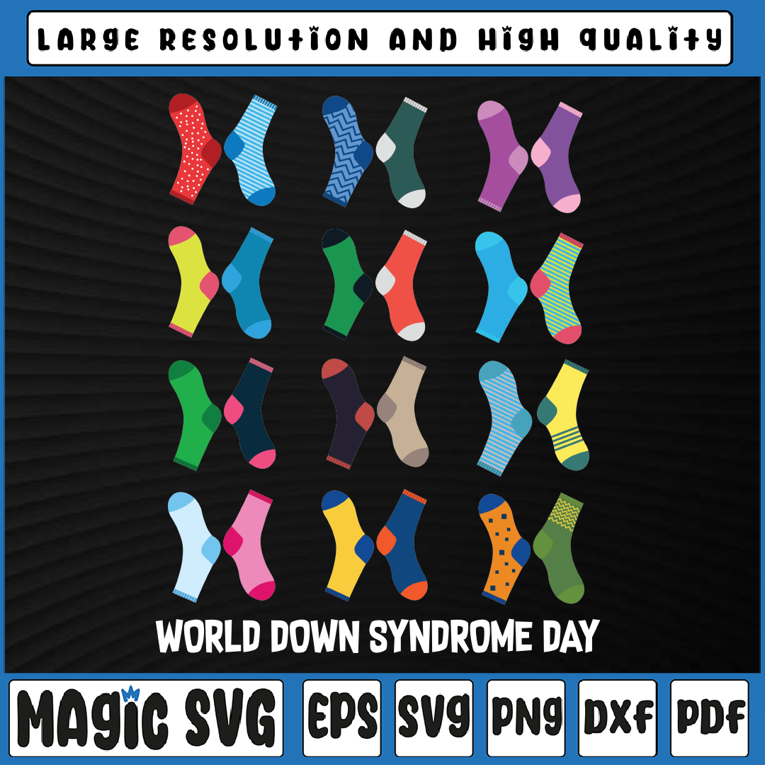 World down syndrome day Svg 2022, Rock Your Socks Svg, World | Inspire ...