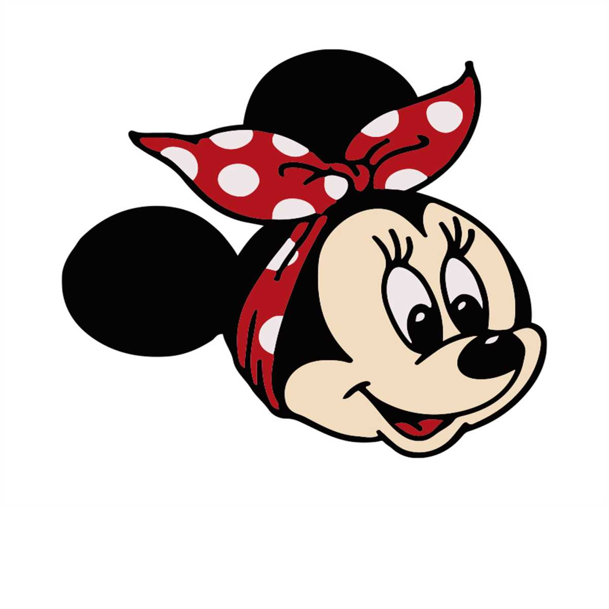 Pretty Minnie Svg, Disney Svg, Minnie Svg, Mickey Svg, Micke | Inspire ...