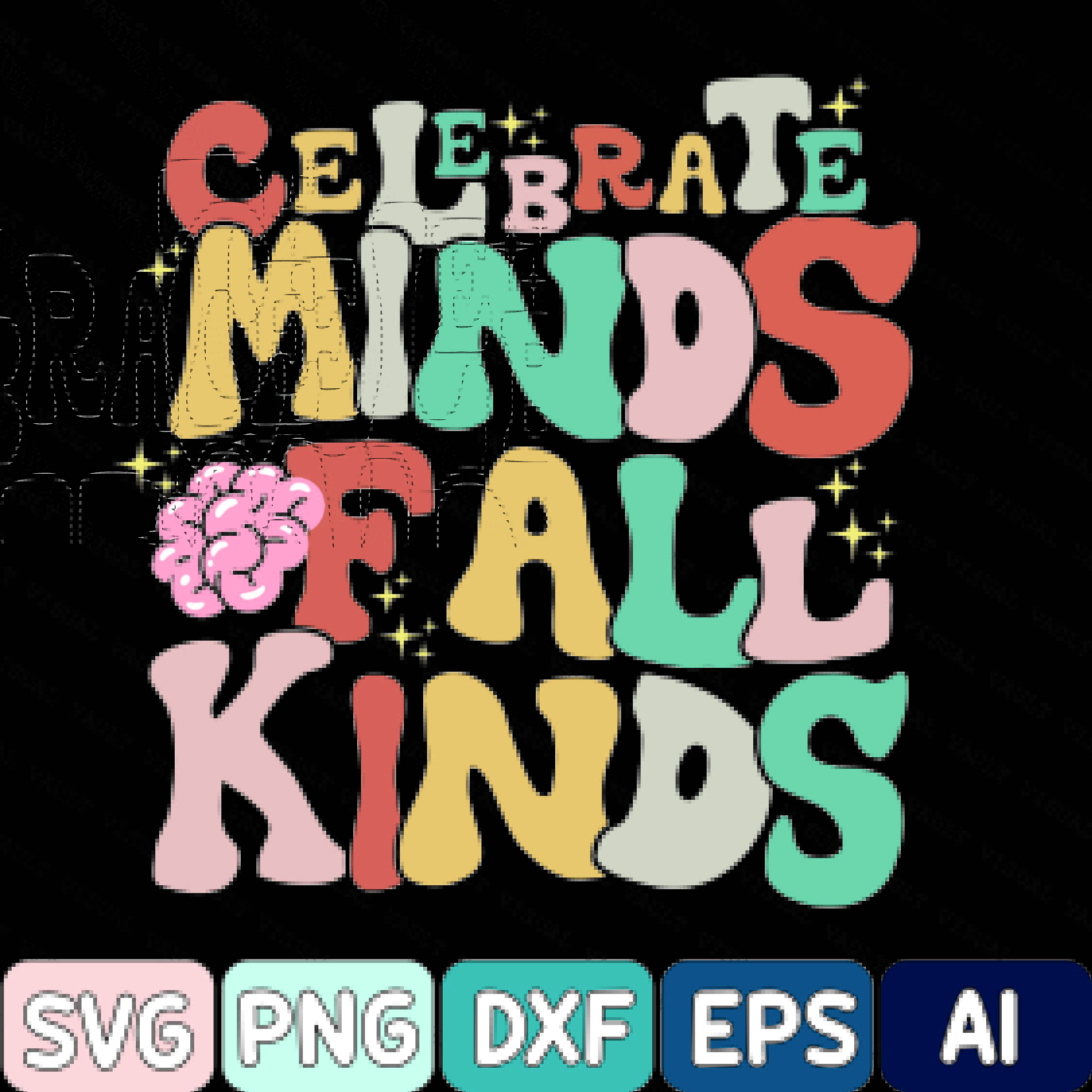 Autism Svg, Neurodiversity Svg, Autism Awareness Svg, Neurod | Inspire ...