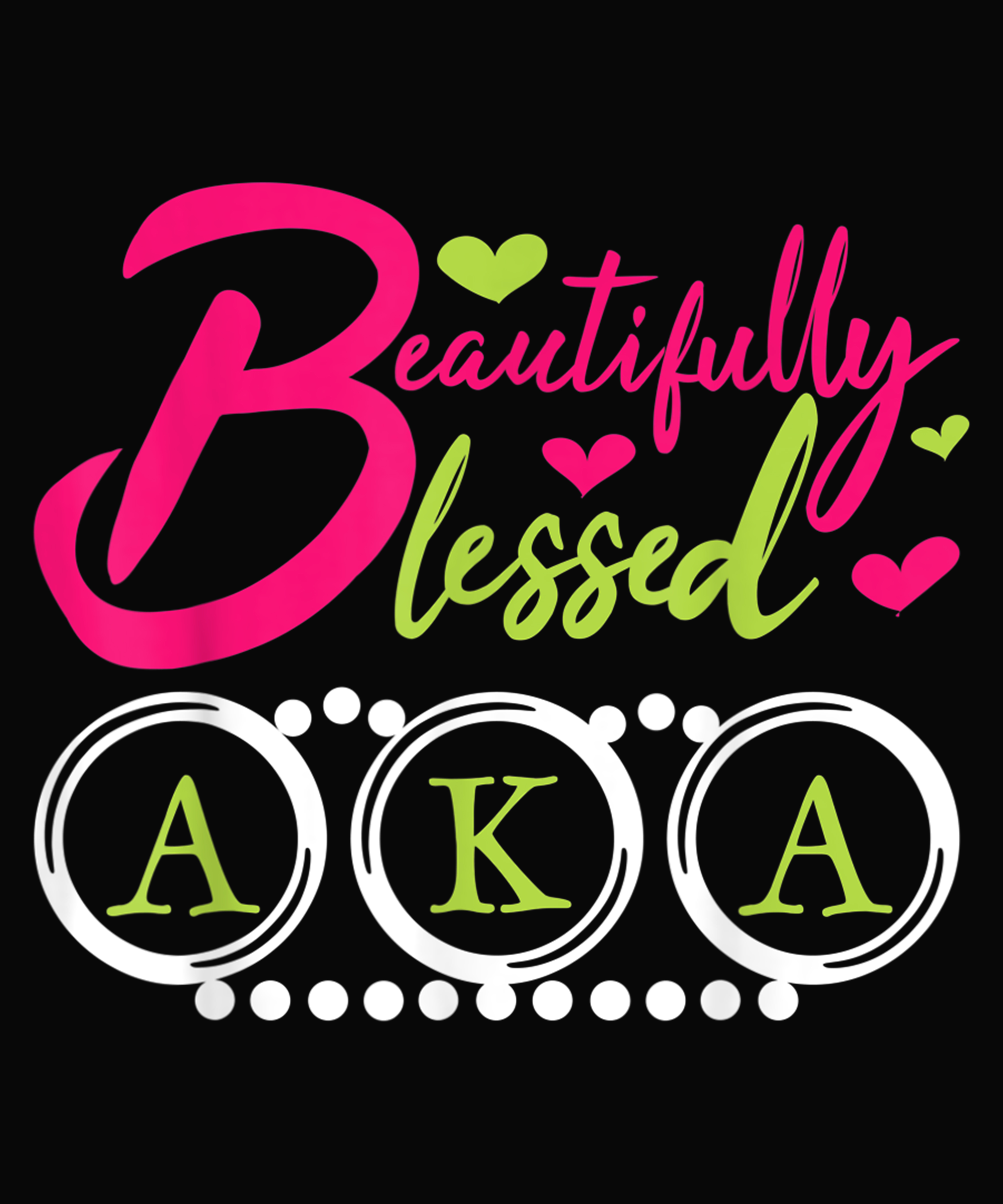 Beautifully Blessed Aka Png, Alpha Kappa Alpha Png, Alpha Ka | Inspire ...