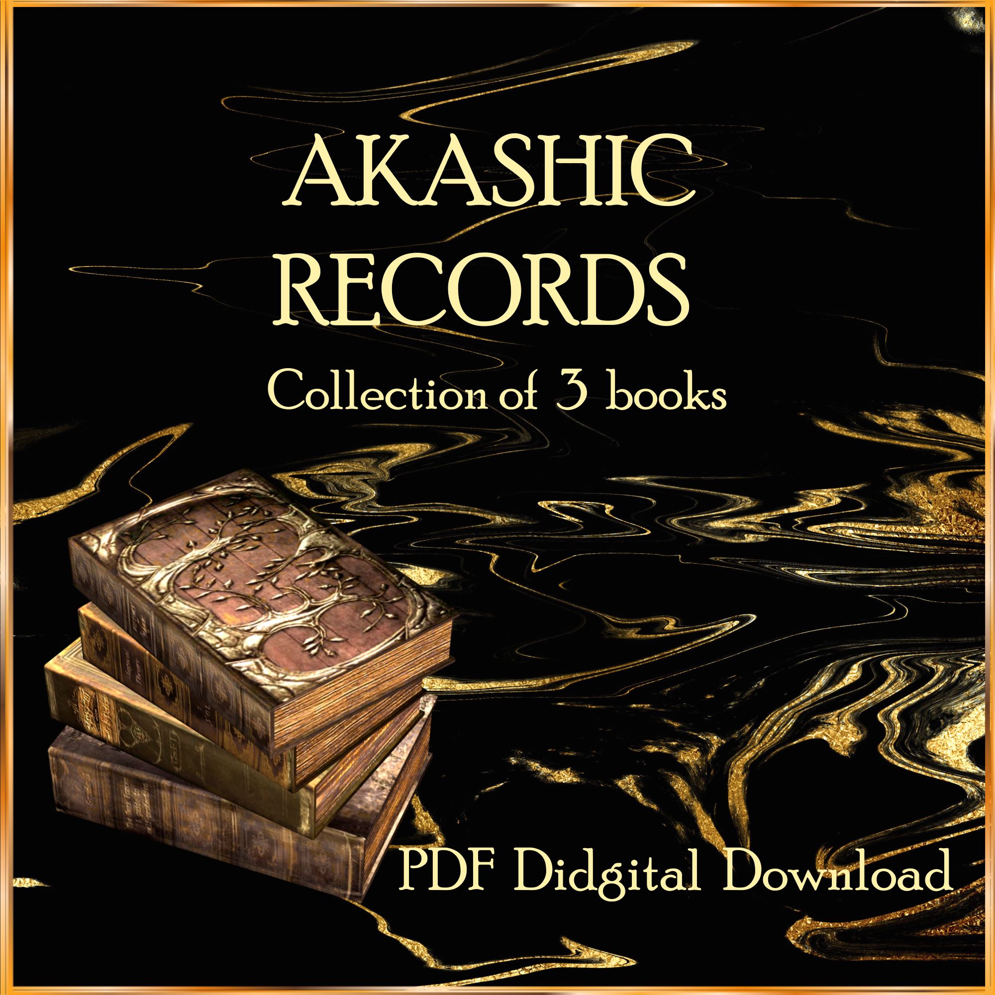 Set of 3 books about Akashic Records | Inspire Uplift