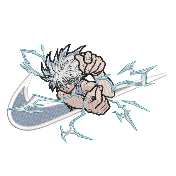 Nike x Killua Skill Logo Embroidery Design Download File Mac - Inspire ...