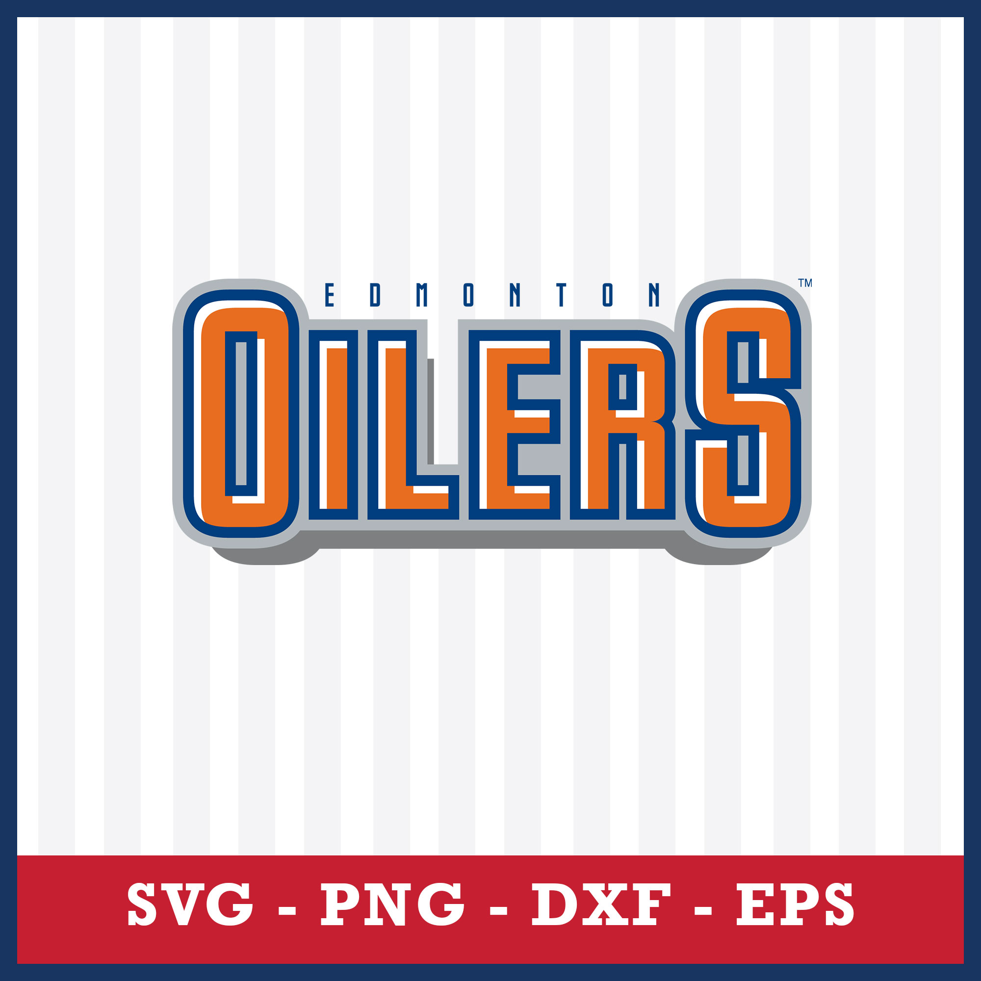 Edmonton Oilers Logo Svg, Edmonton Oilers Svg, NHL Svg, Spor | Inspire ...